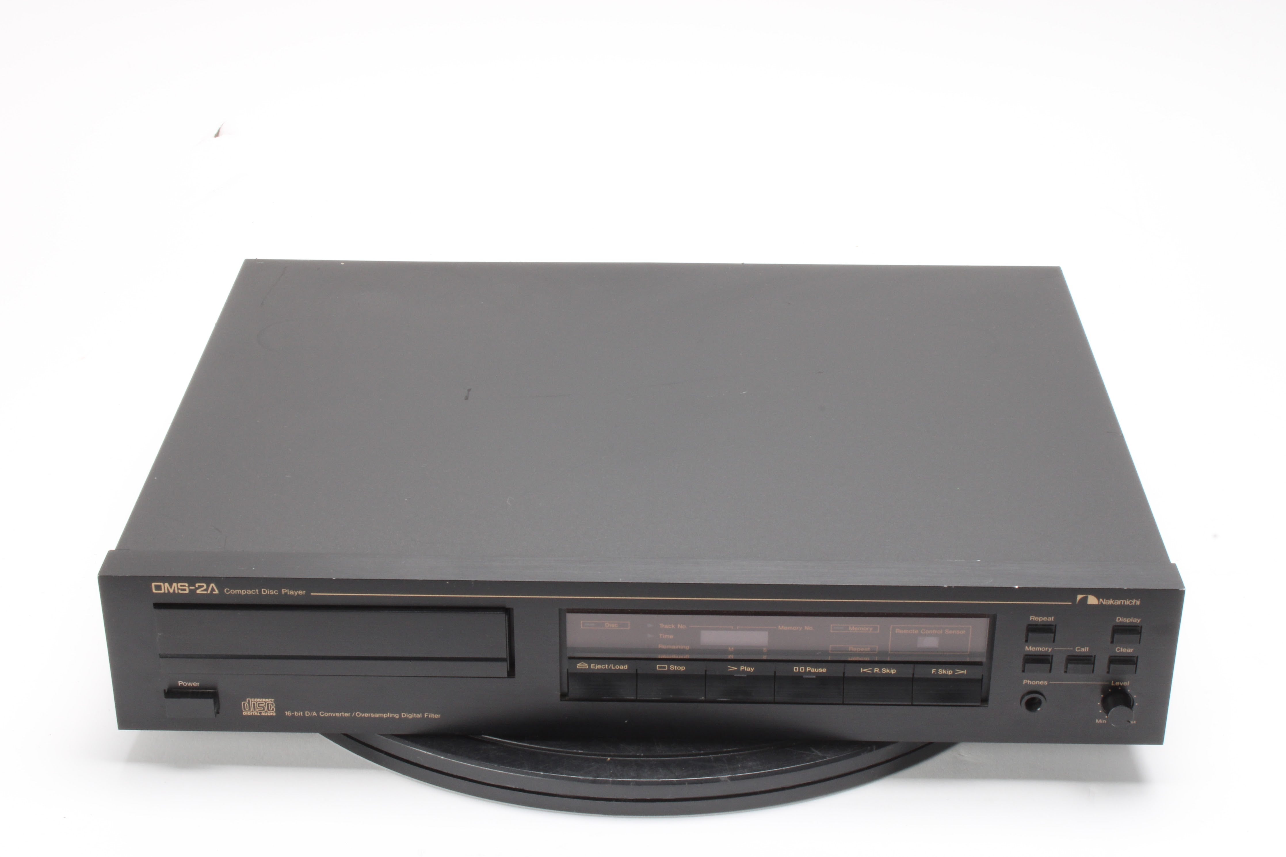Nakamichi OMS-2A Compact Disc (CD) Player - Fair Condition – NTC Tech