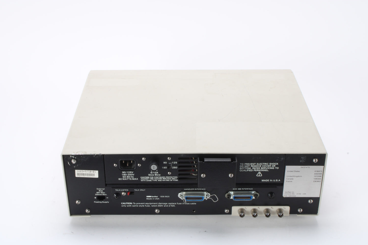 GenRad 1689M RLC Digibridge Precision Impedance/LCR Meter – NTC Tech