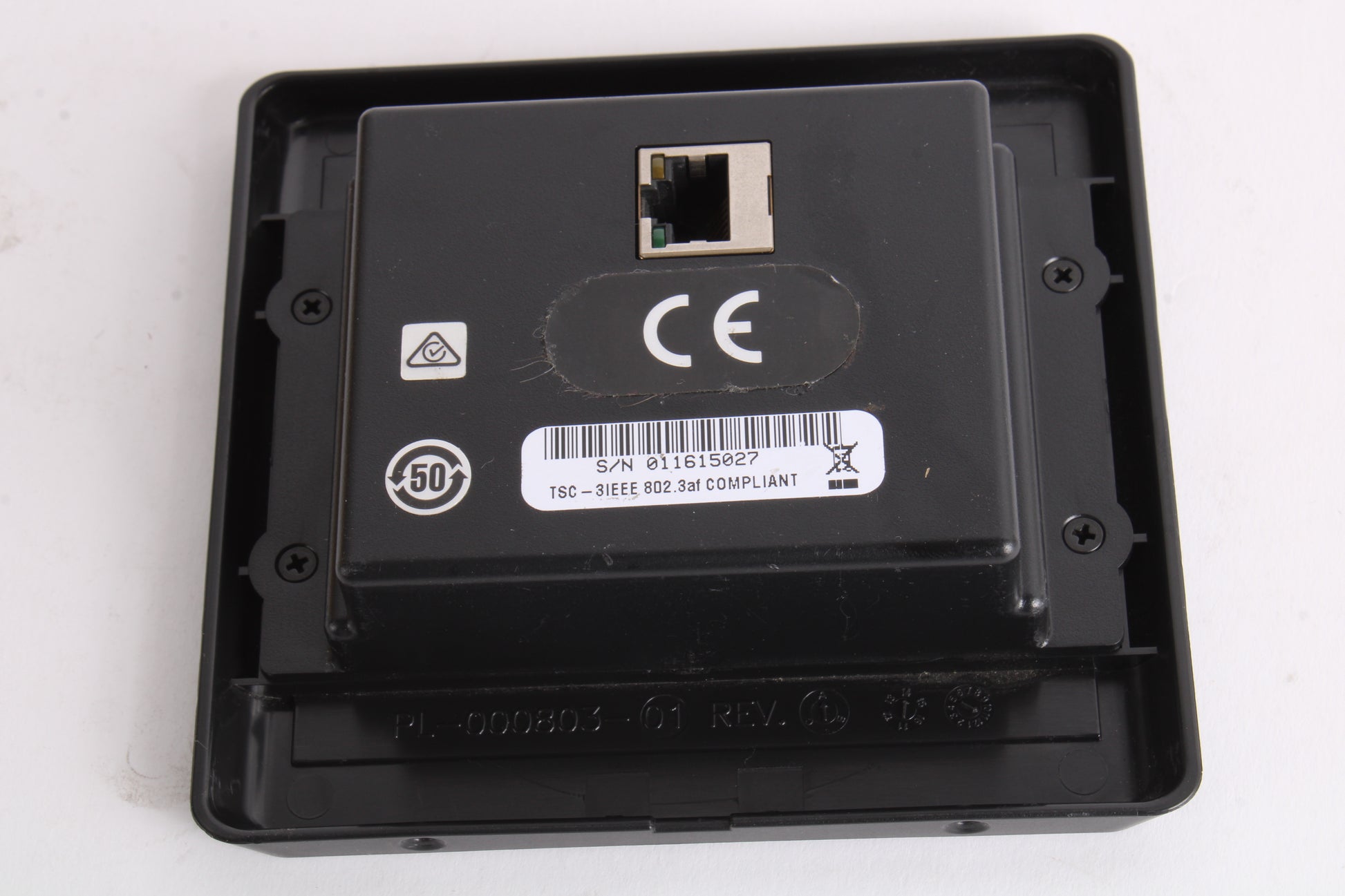 QSC TSC-3-BK Q-SYS Networked Touchscreen Controller - No Mounting Brac ...