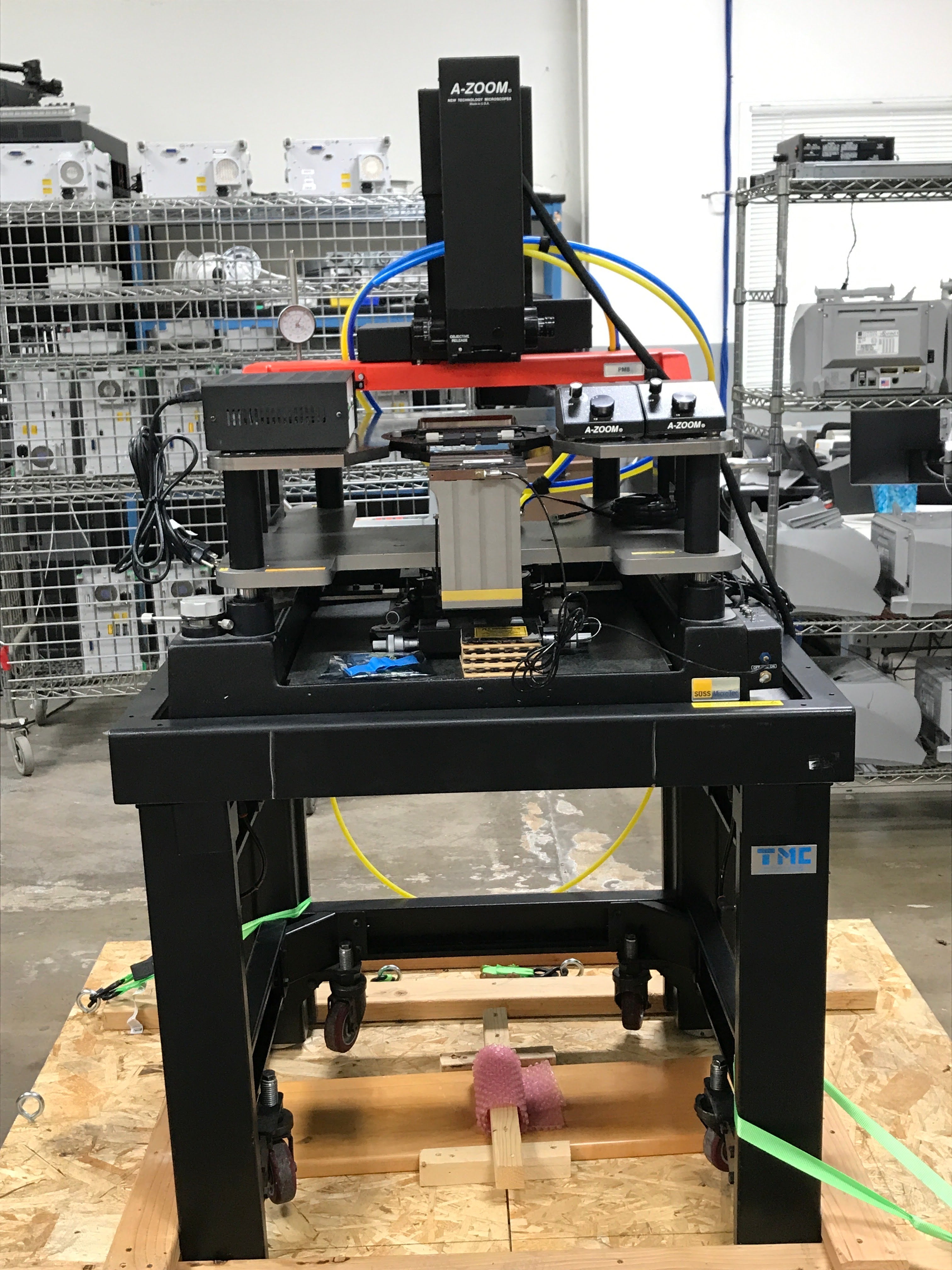 SUSS MicroTec PM8 Manual Probestation w/ TMC MICRO-g 63-531 Anti-Vibra ...