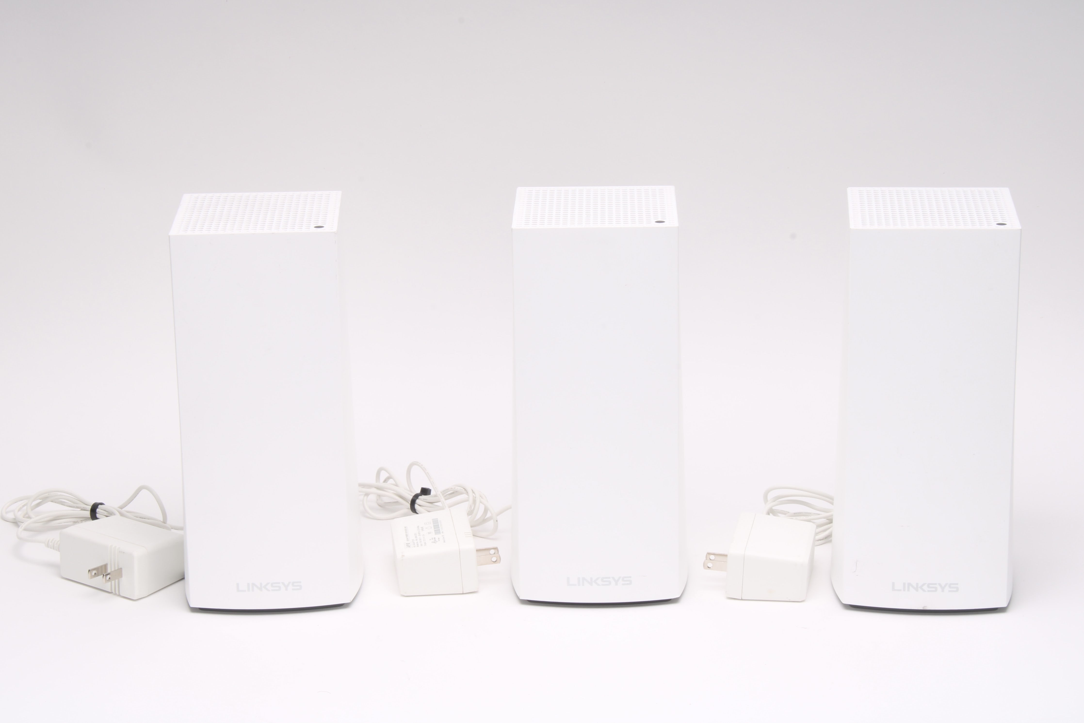 Linksys MX4200 Velop Tri-Band Mesh Wi-Fi 6 System With Power Supplies ...