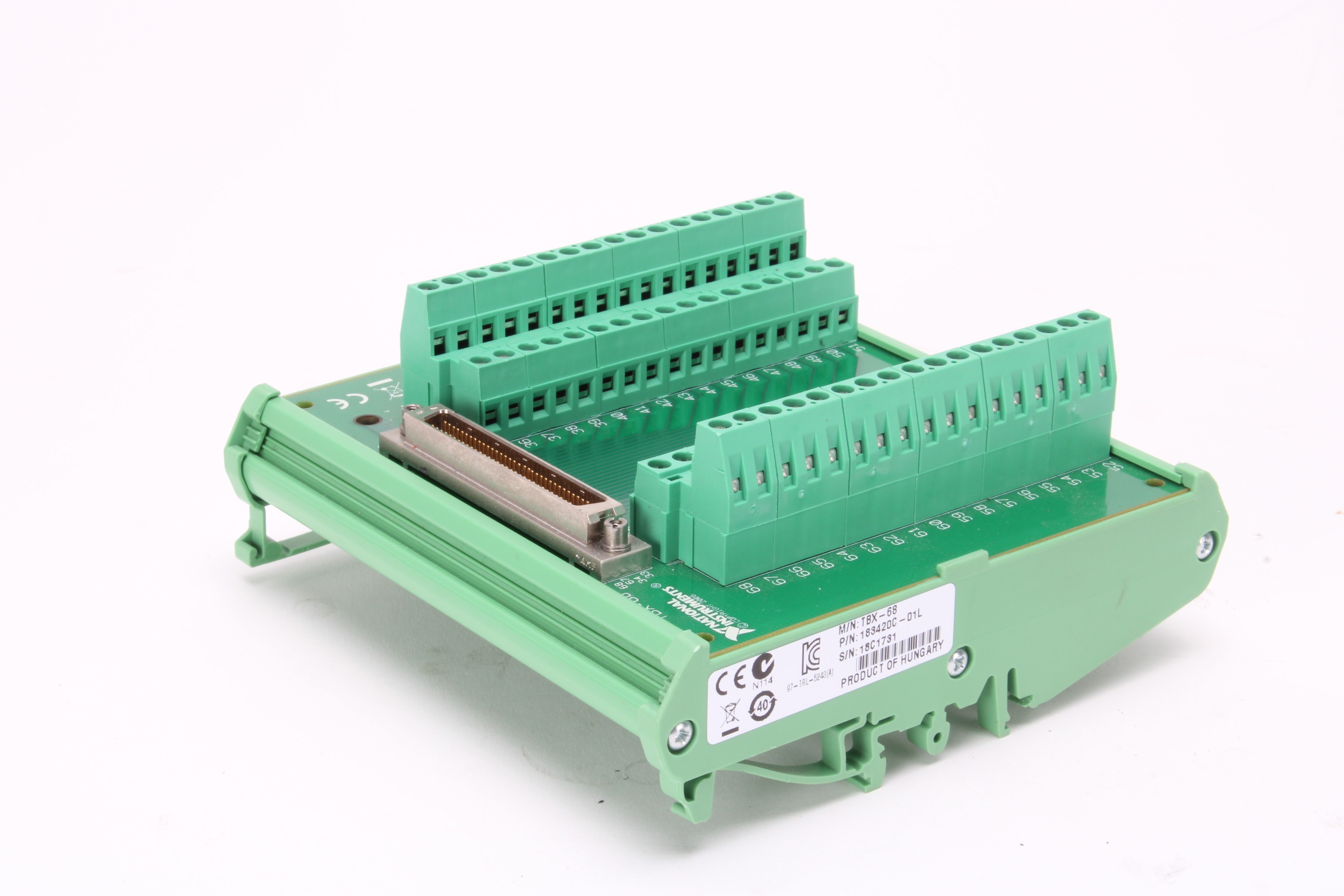 National Instruments NI TBX-68 Connector Block 183420C-01L – NTC Tech