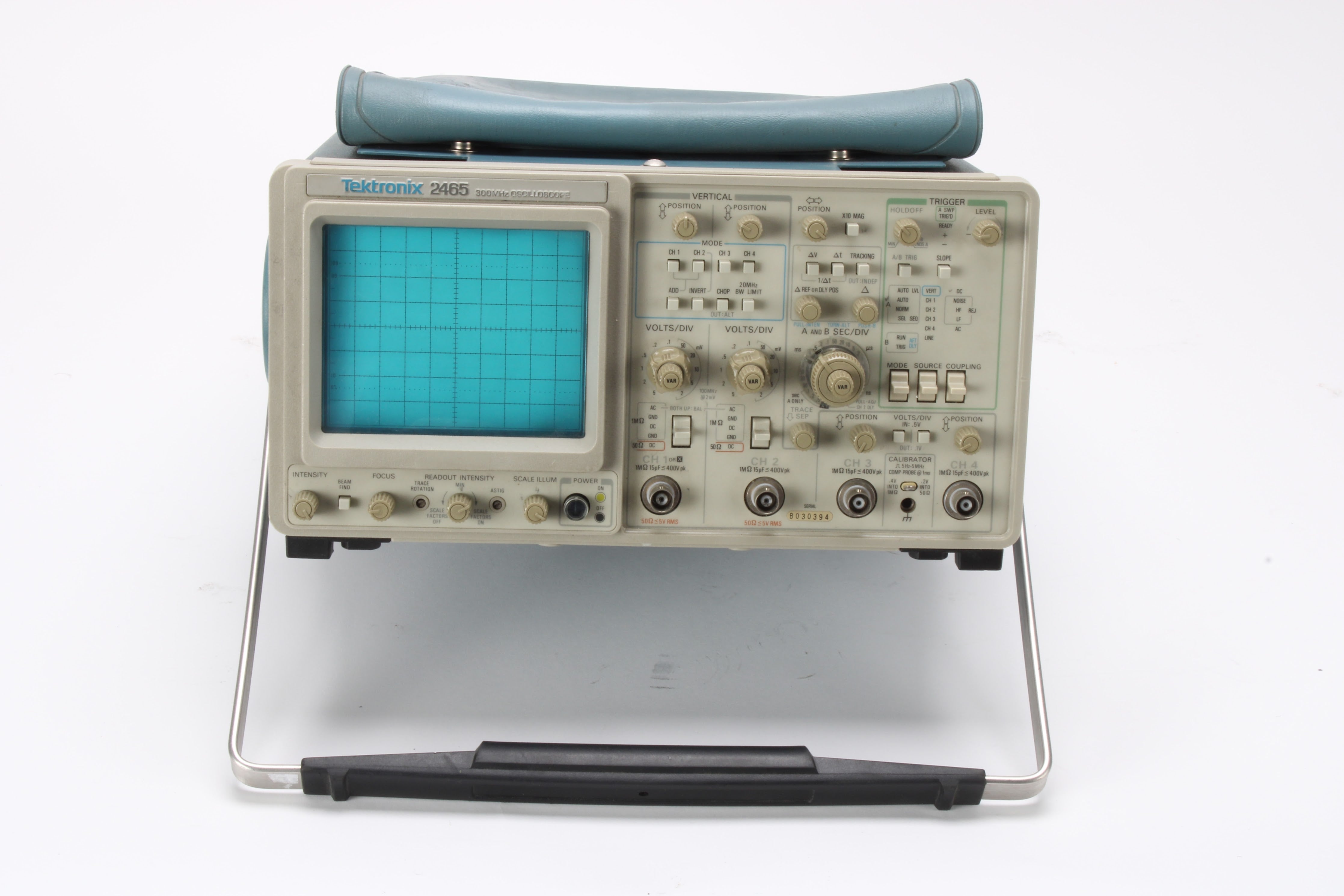 Tektronix 2465 300MHz Portable Analog Oscilloscope - Fair Condition ...
