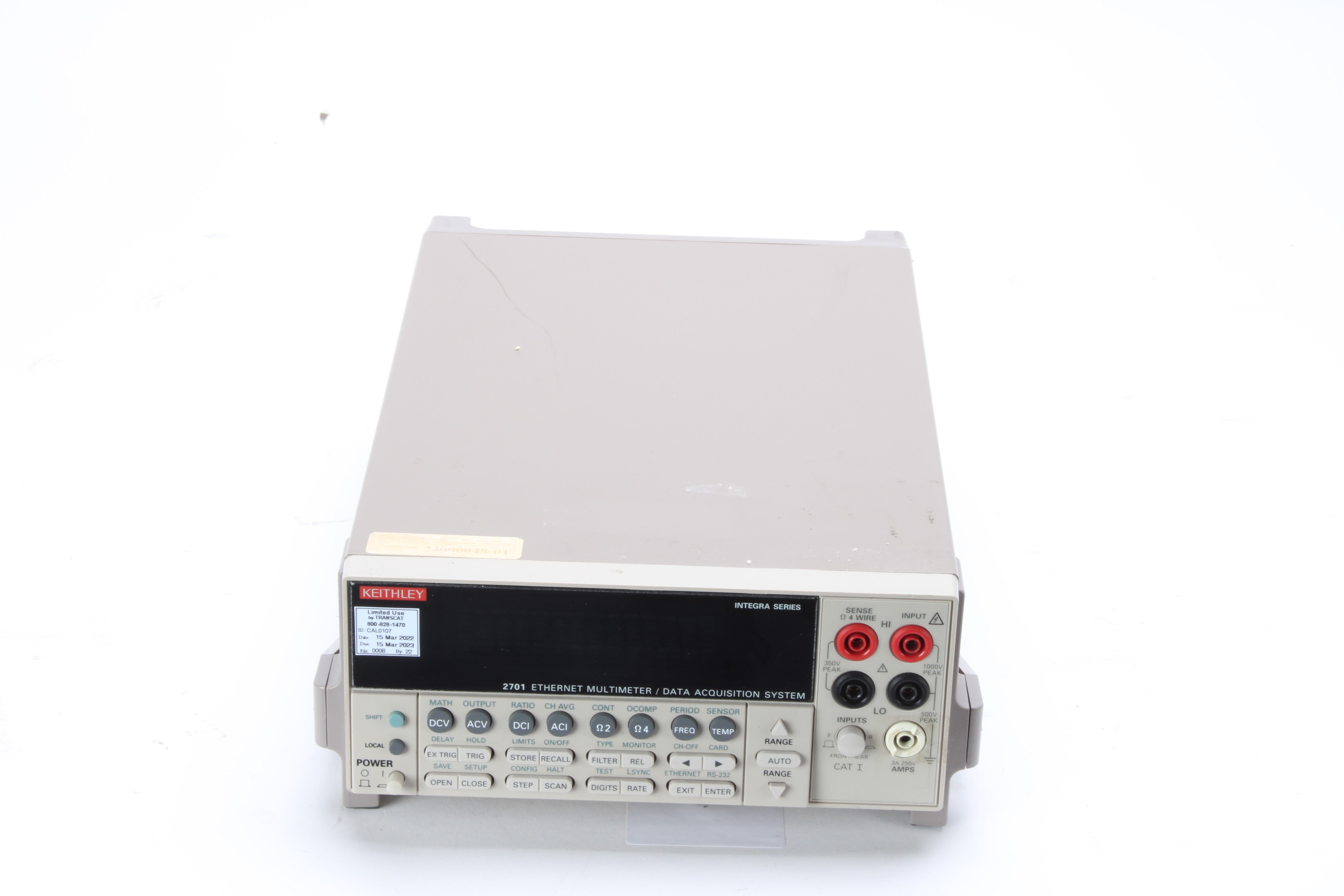 Keithley 2701 Ethernet Multimeter / Data Acquisition System - Fair Con ...