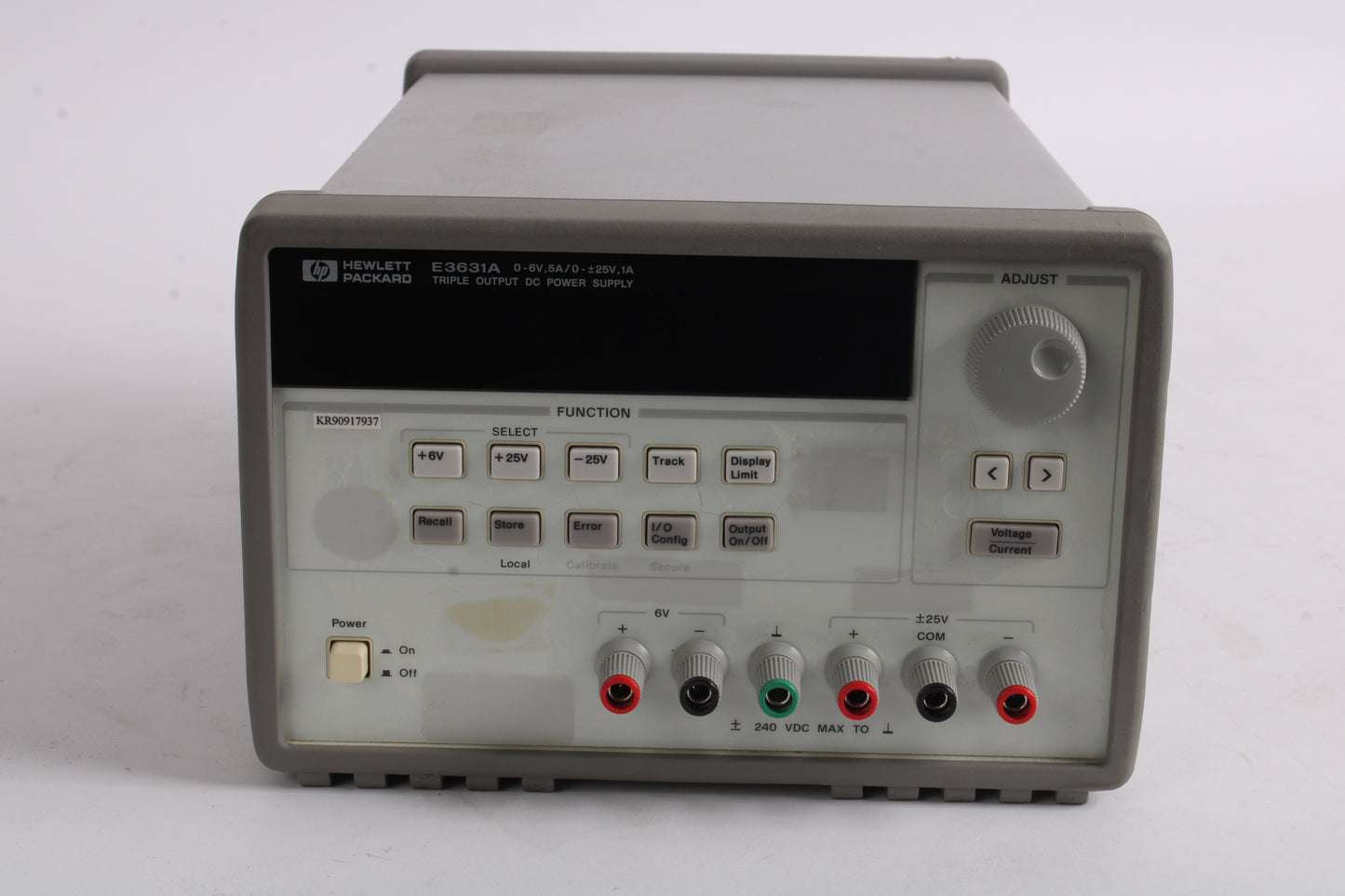 HP / Agilent / Keysight E3631A Triple Output DC Power Supply 80W 6V 5A – NTC Tech