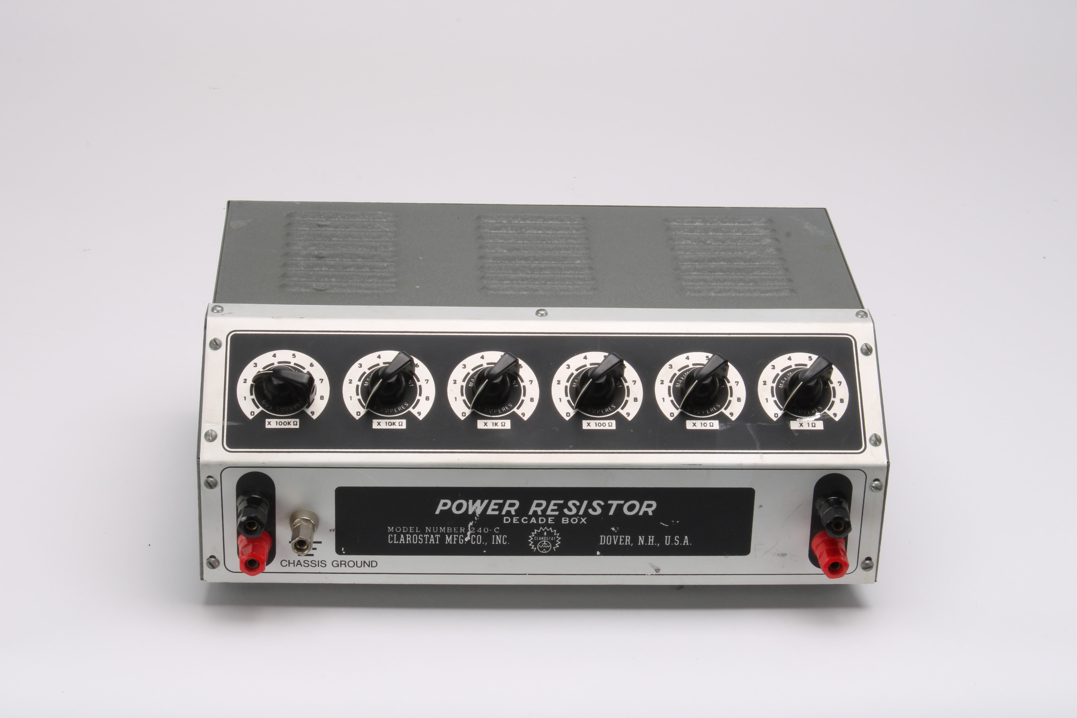 Clarostat 240-C Power Resistor Decade Box – NTC Tech