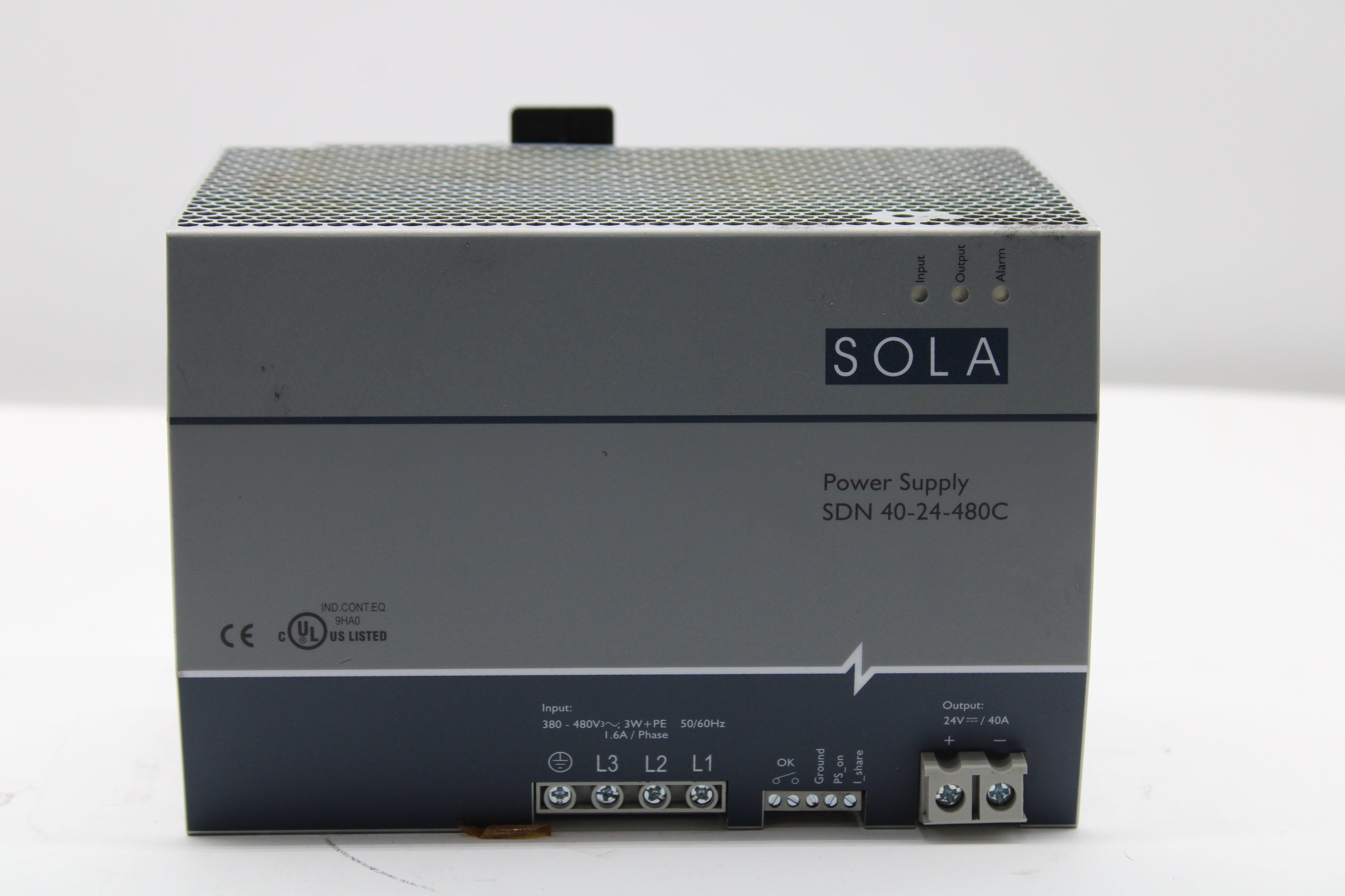 Emerson Sola SDN 40-24-480C Power Supply – NTC Tech
