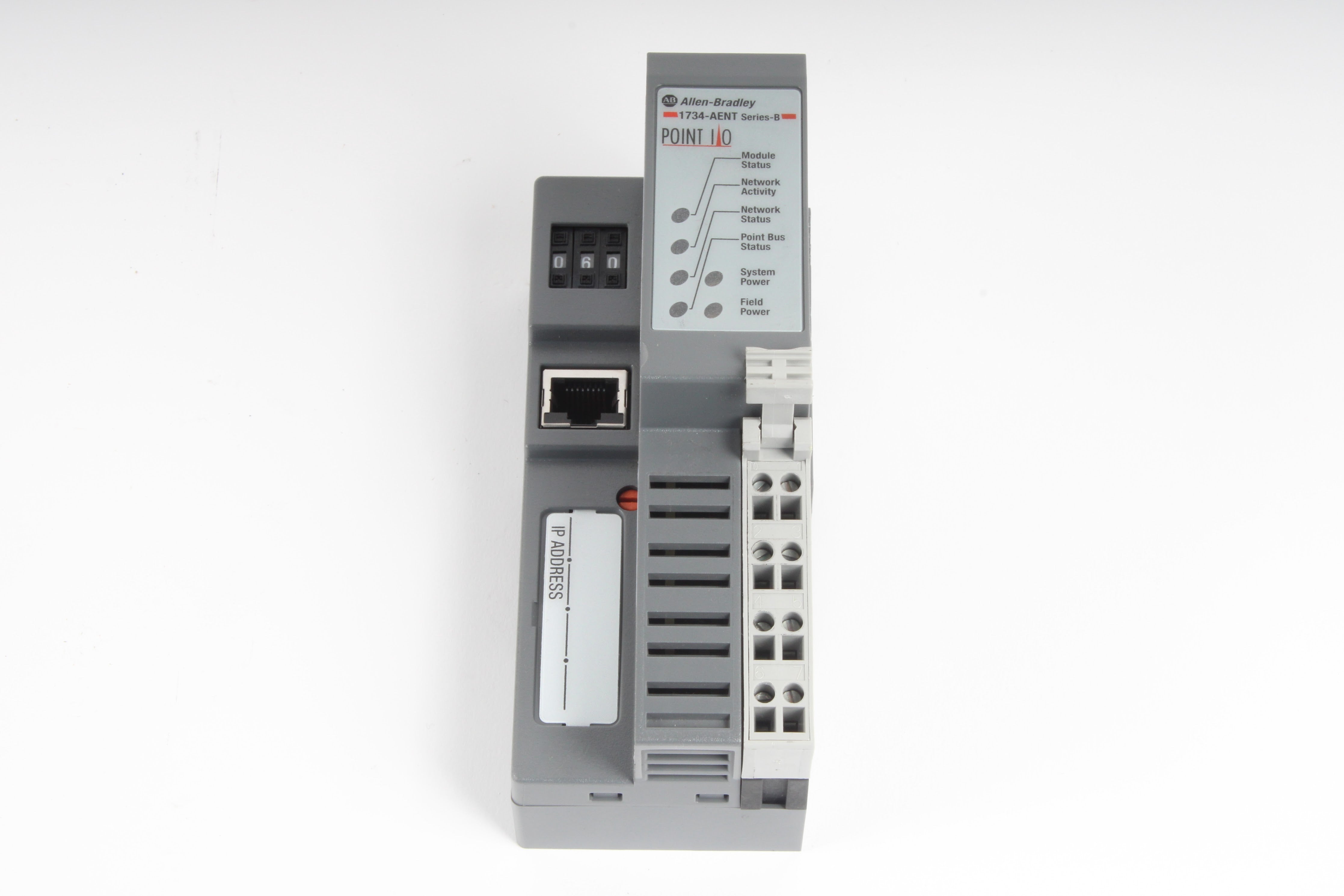 Allen-Bradley Ethernet IP Controller 1734-AENT, Series A Rev.A01 13768 ...