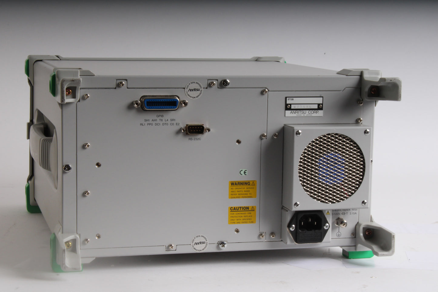 Anritsu MS9715A 1.55um Fiber Optical WDM Tester / Transmission Test Se ...