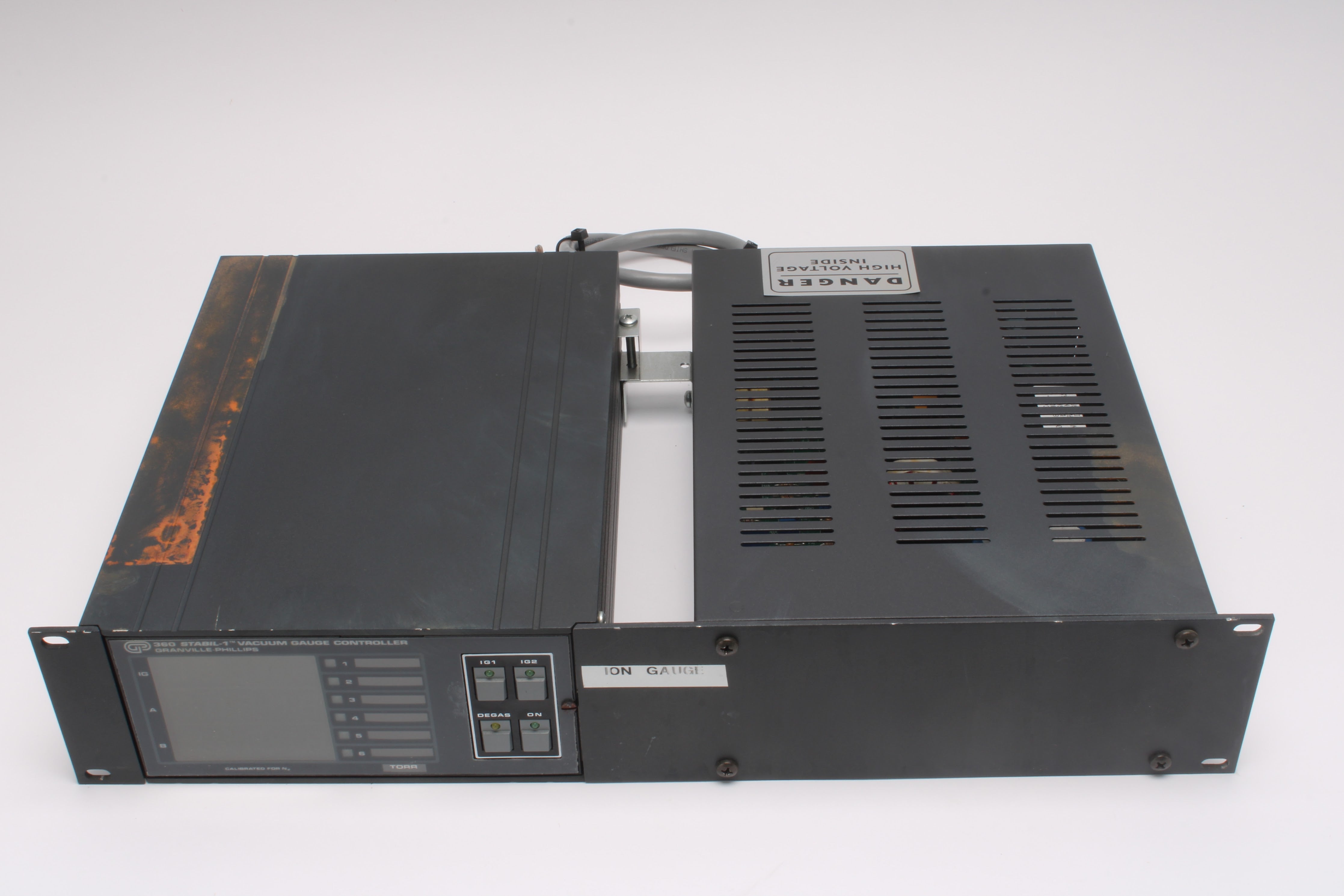 Granville Phillips 360 Stabil-1 Vacuum Guage Controller With 360101 Po ...