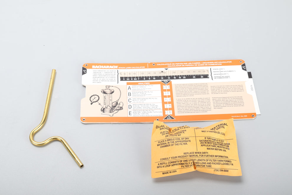 Bacharach 10-5001 Fyrite Combustion Test Kit – NTC Tech
