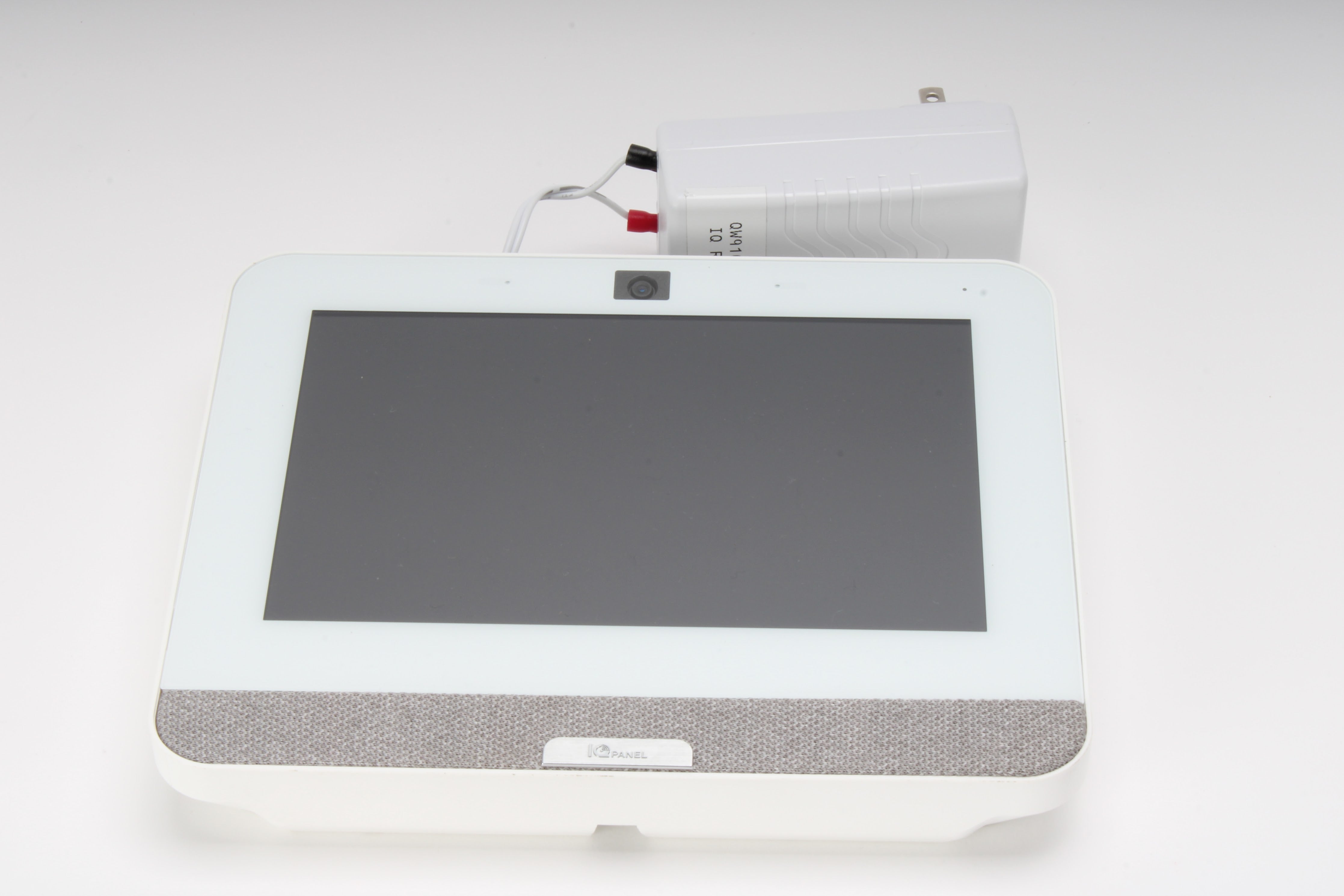 Qolsys IQP4001 IQ Panel 4, PowerG Touchscreen Alarm System With Power ...