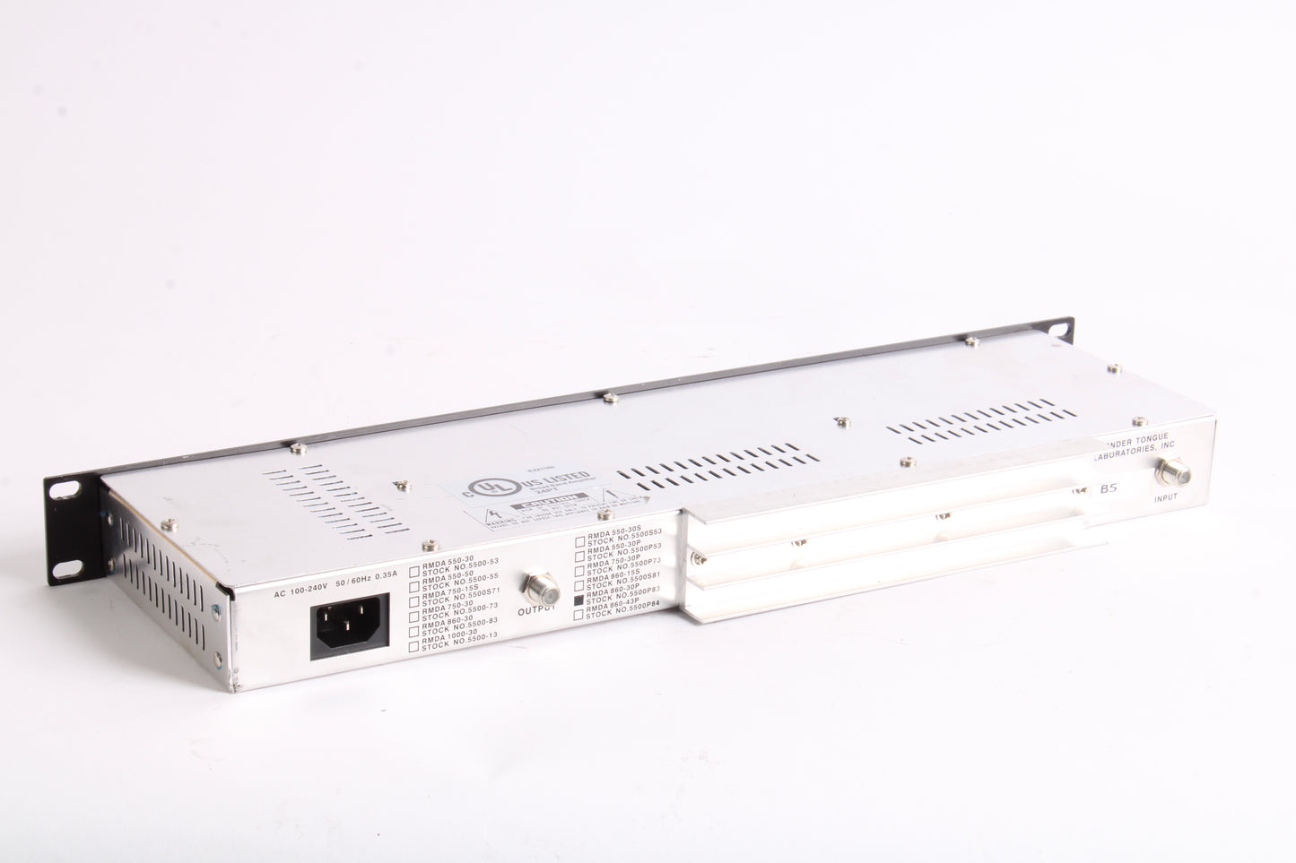 Blonder Tongue RMDA 860-30P Series Broadband Distribution – NTC Tech