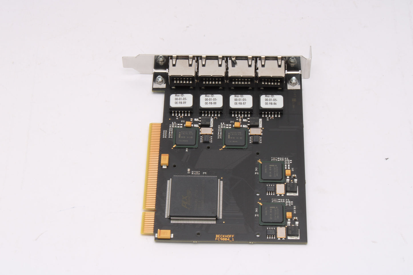 Beckhoff FC9004 4-Port Ethernet PCI Card Module – NTC Tech