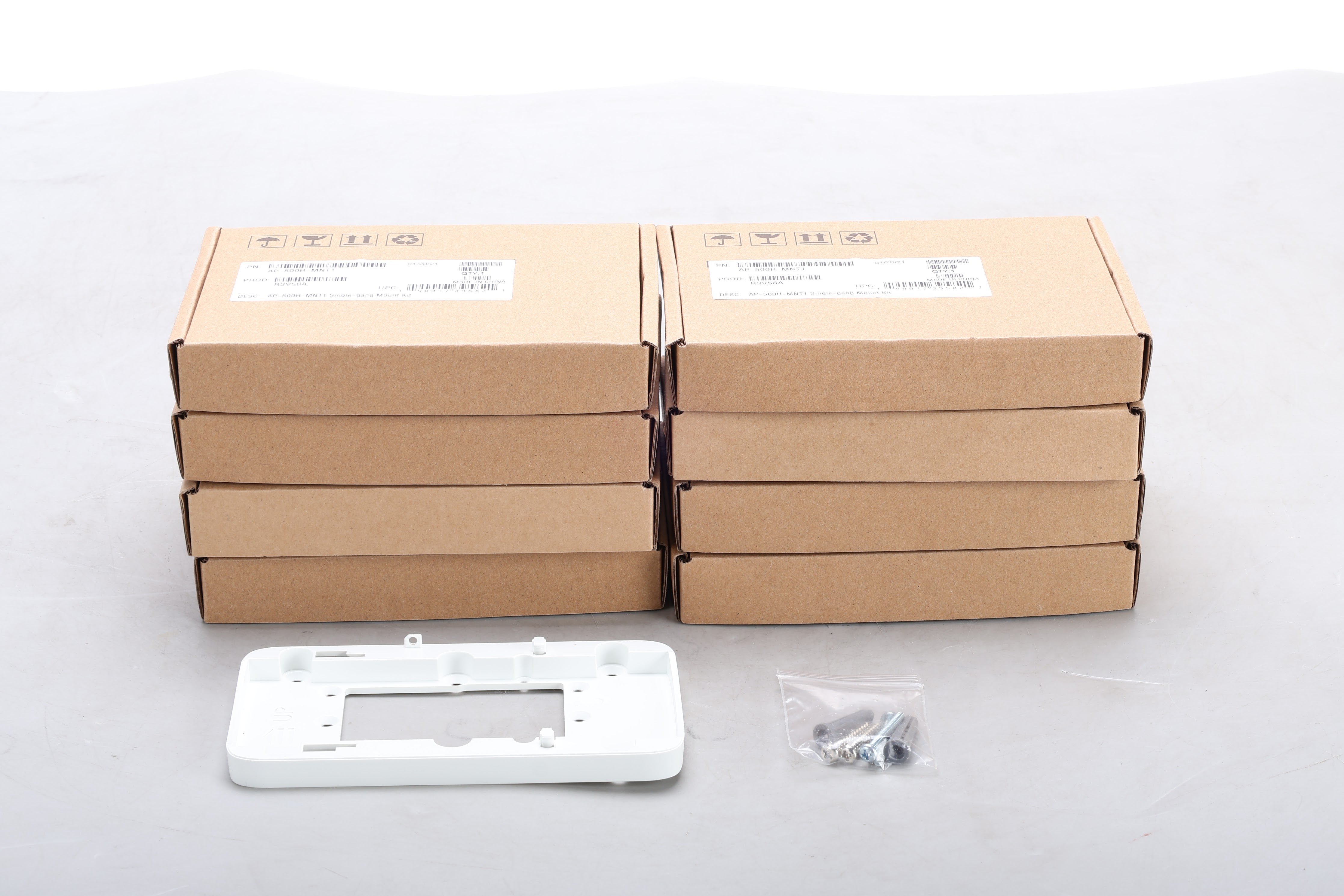Aruba AP-500H-MNT1 Single-Gang Mount Kit Lot of 8 - NEW – NTC Tech