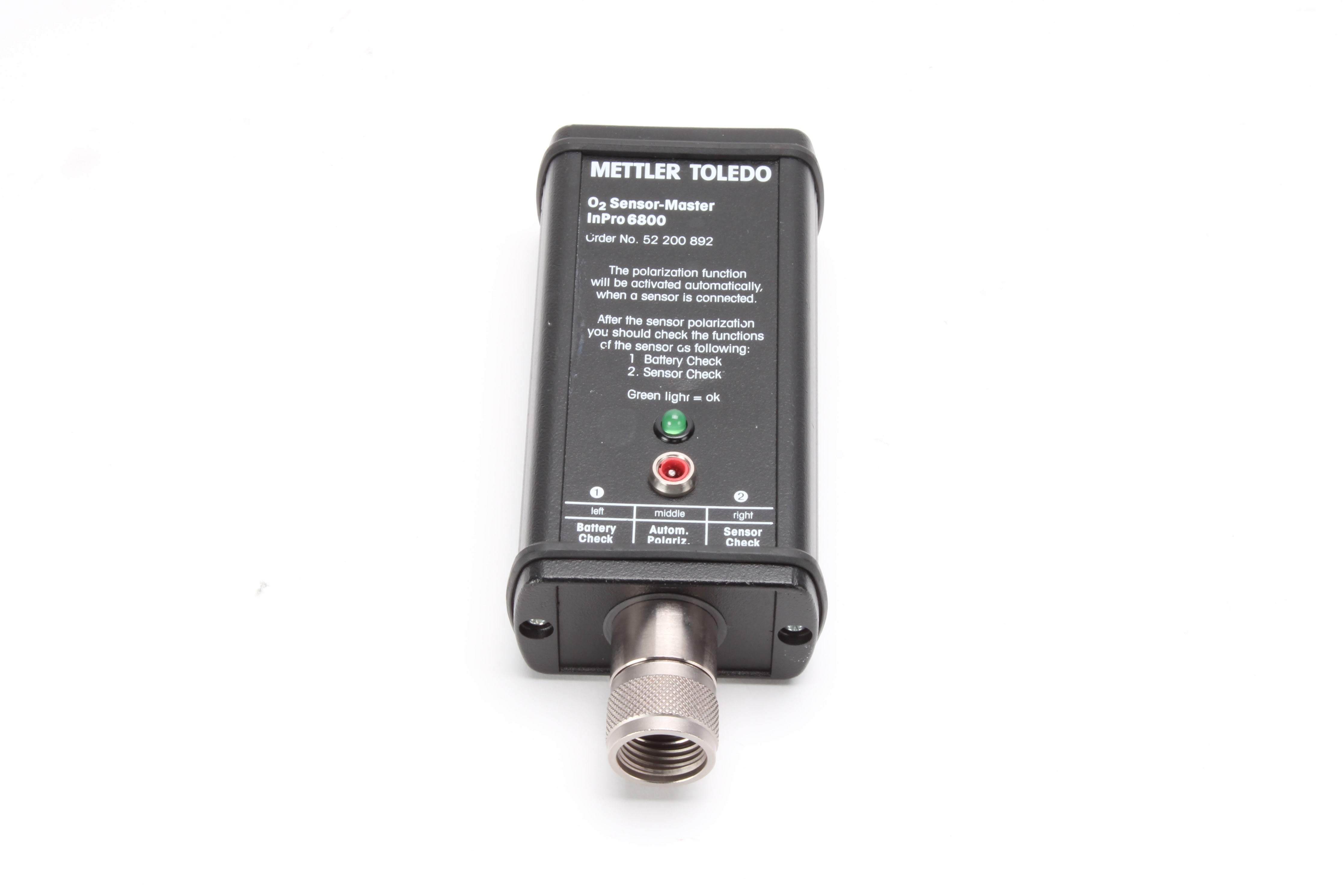 Mettler Toledo InPro 6800 O2 Sensor Master - Grade D – NTC Tech