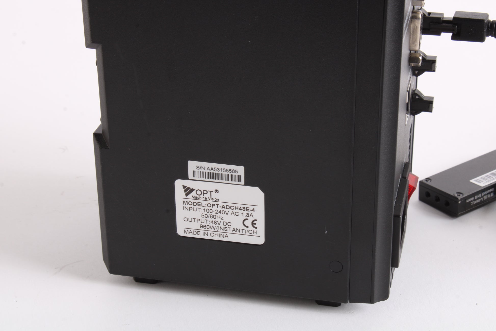 OPT OPT-ADCH48E-4 Controller 1x OPT-LXTG601011-V2-B 1x Unknown White L ...