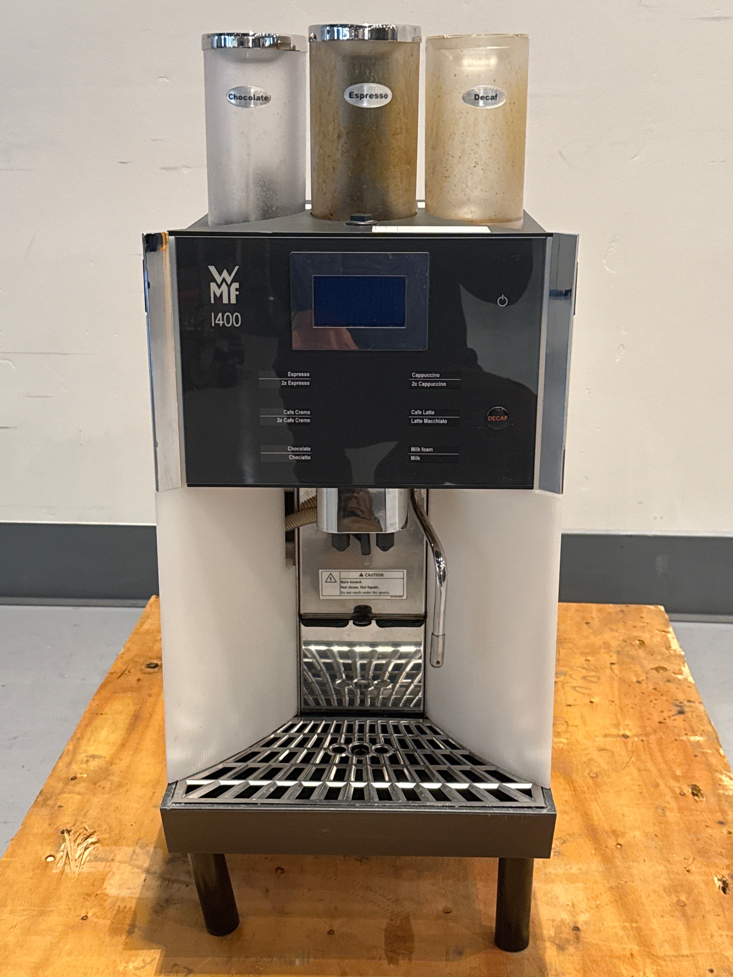 WMF 1400 3-Hopper Commercial Espresso Machine - AS IS – NTC Tech