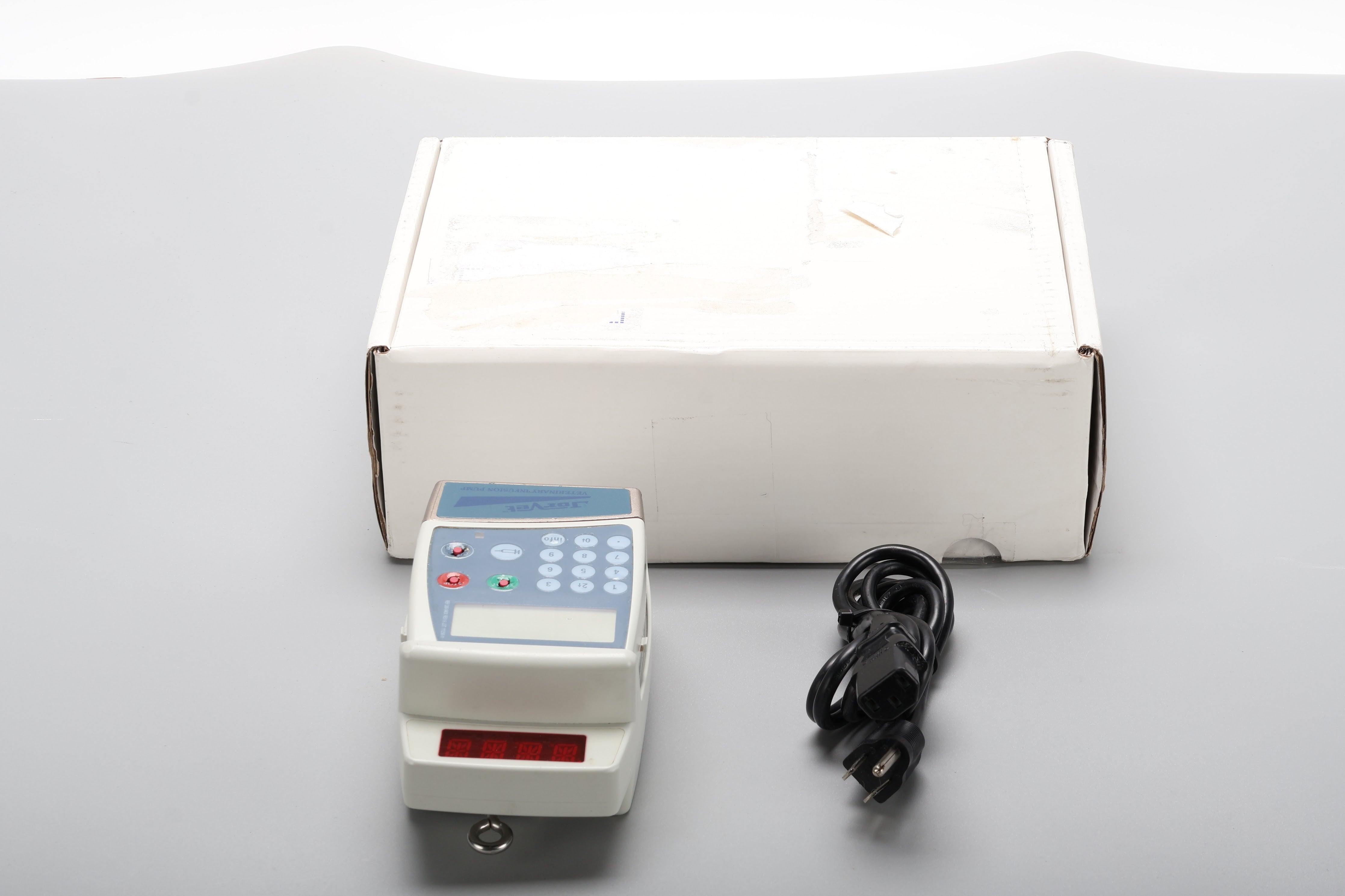 Jorvet 400-335XBC Veterinary Infusion Pump With Charger, Power Cable ...