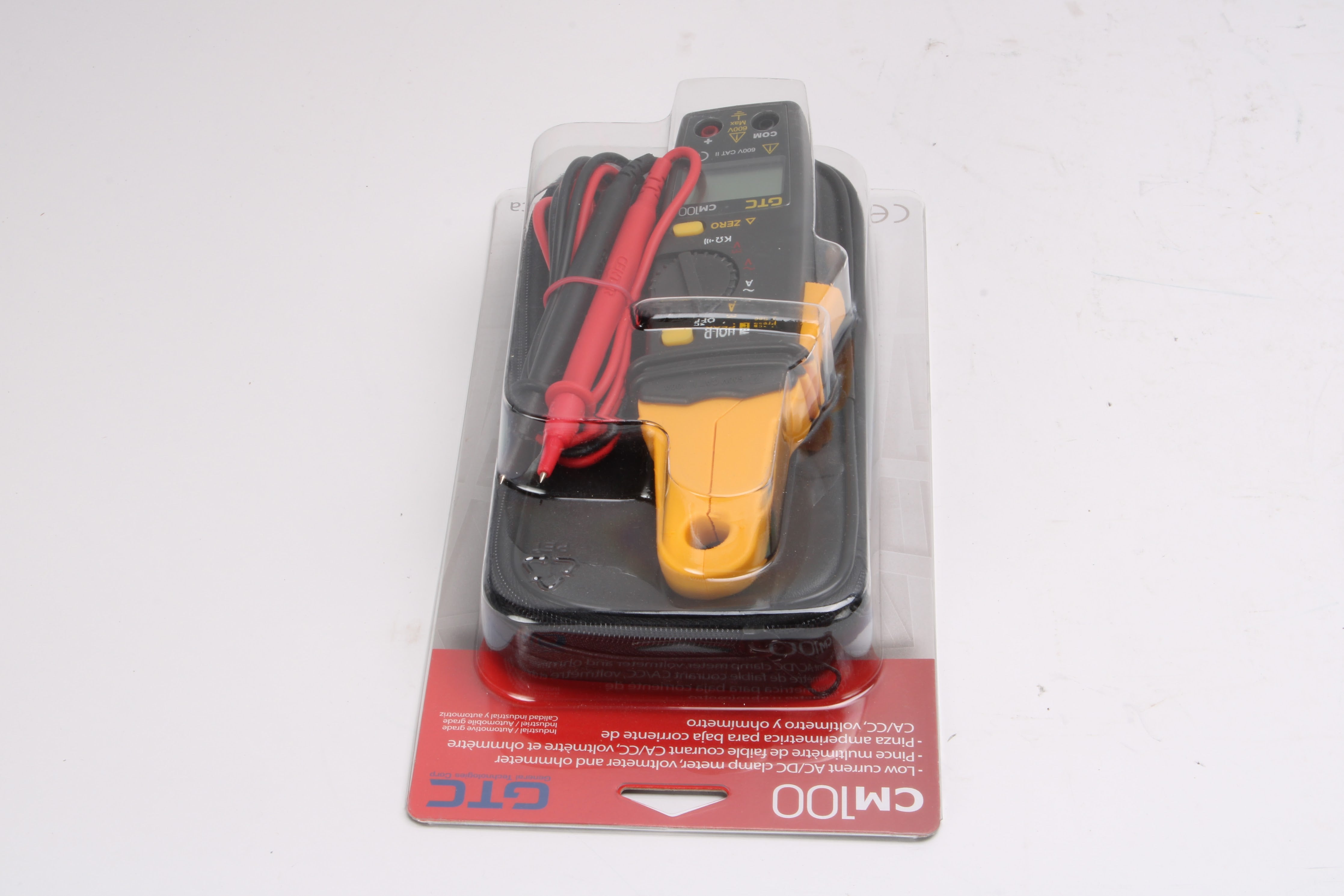 General Technologies Corp GTC CM100 Low Current AC/DC Clamp Meter - NE ...