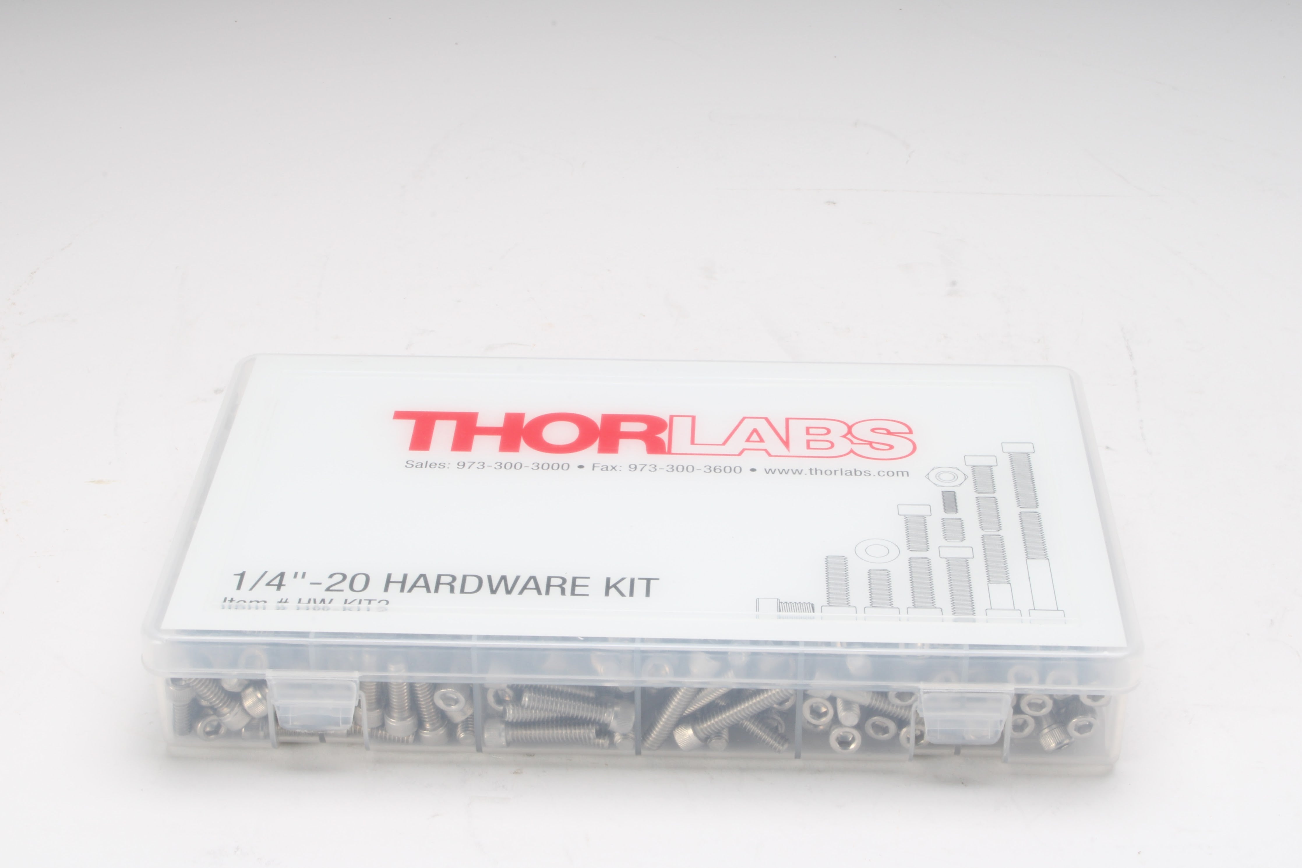Thorlabs HW-KIT2 1/4"-20 Cap Screw and Hardware Kit – NTC Tech