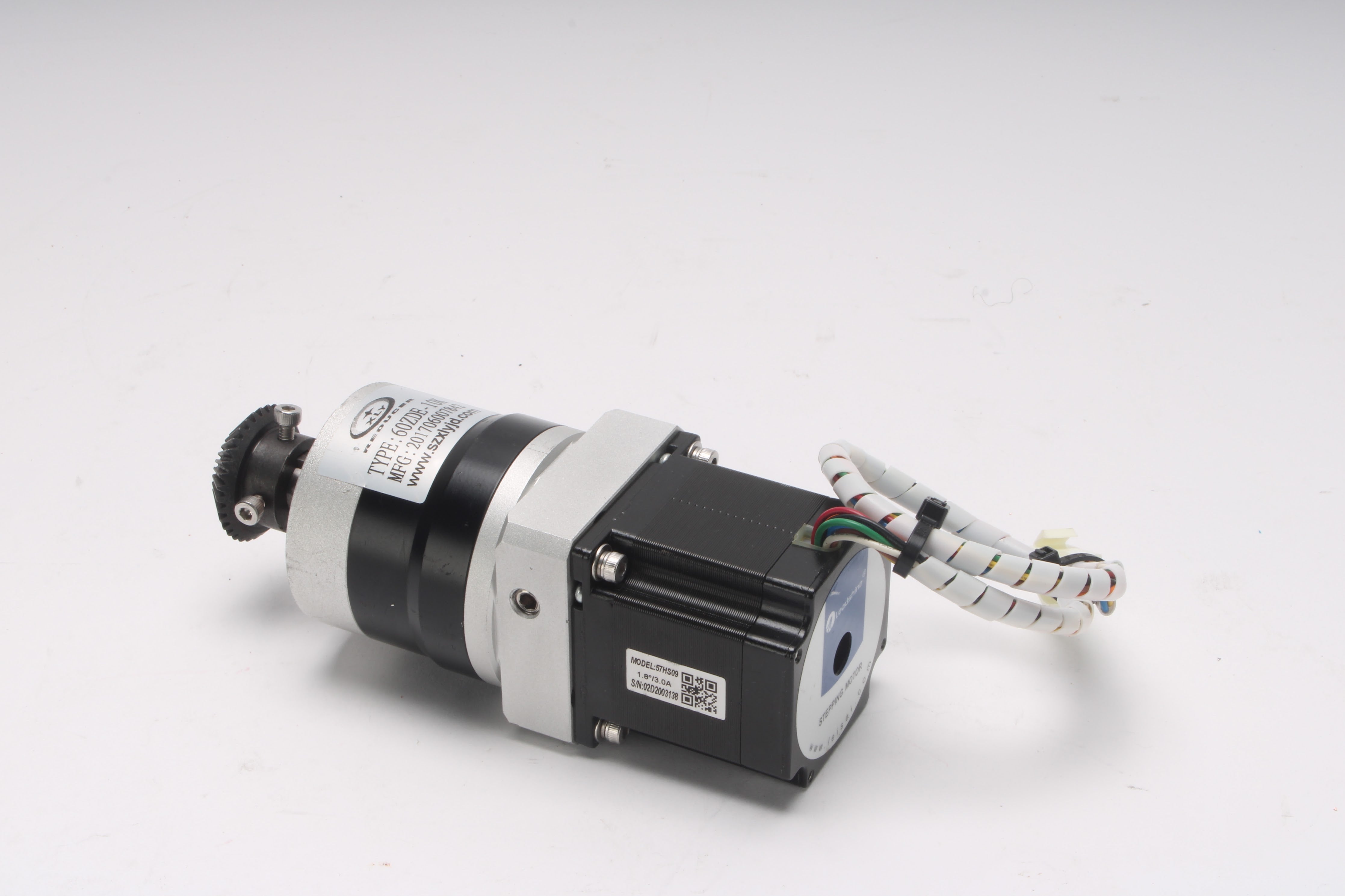 Leadshine 57HS09 Stepping Motor With 60ZDE-10K Gearhead – NTC Tech