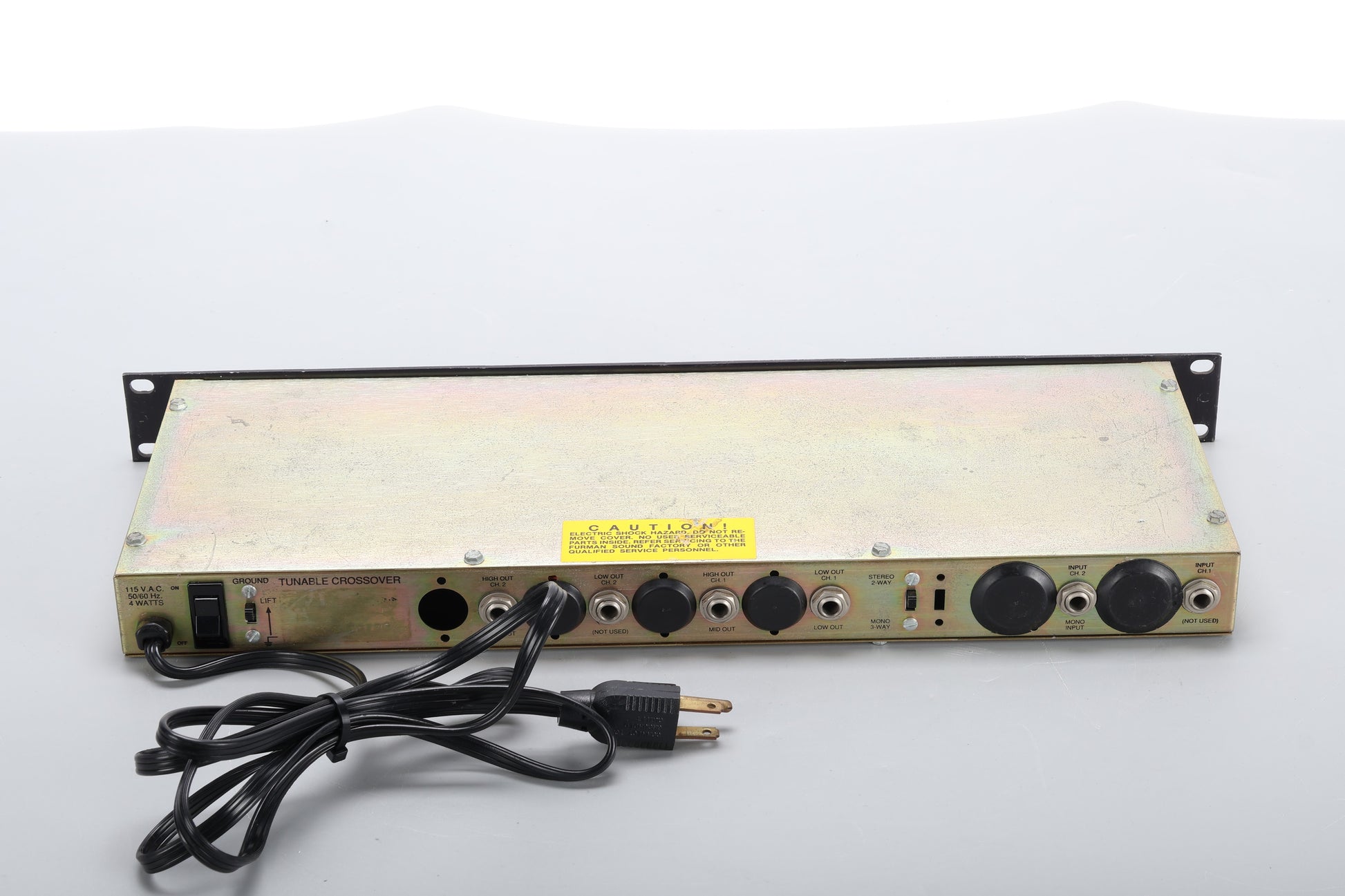 Furman TX-3A Tunable Crossover Audio Signal Processor – NTC Tech