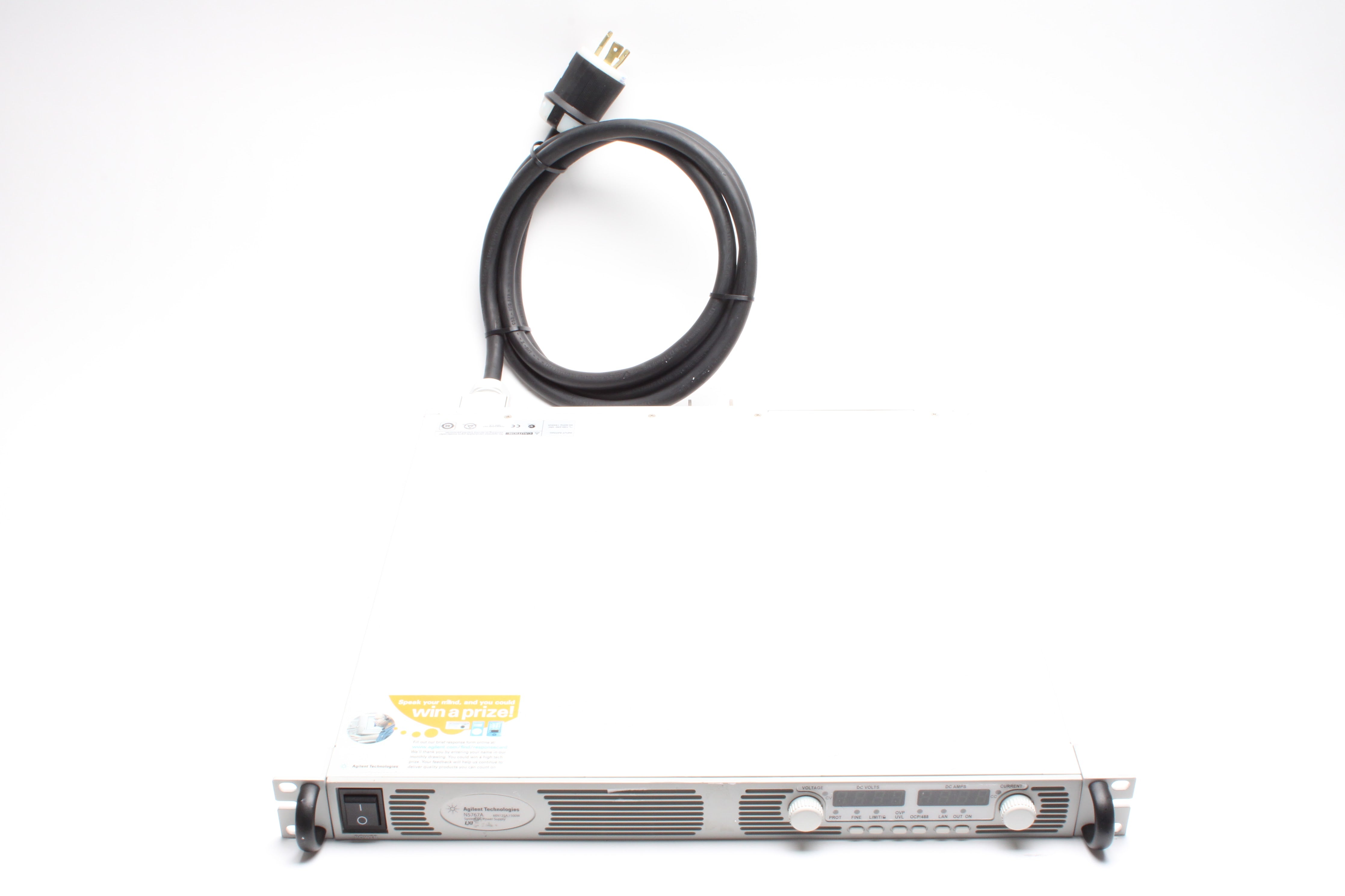 Agilent N5767A 60V. 25A, 1500W System DC Power Supply – NTC Tech