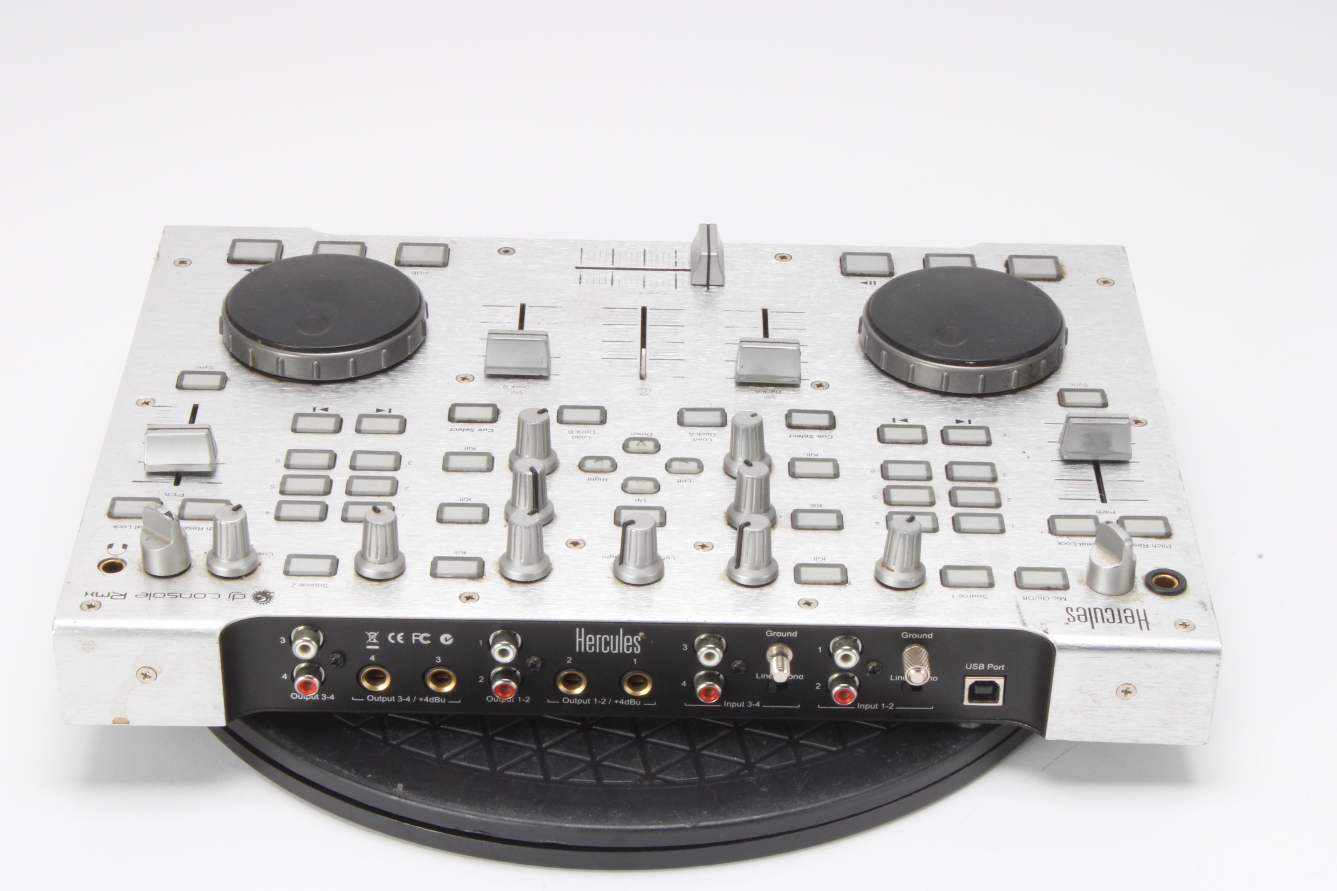 Hercules DJ Console RMX DJ MIX Controller With 4-In / 4-Out Audio Inte ...