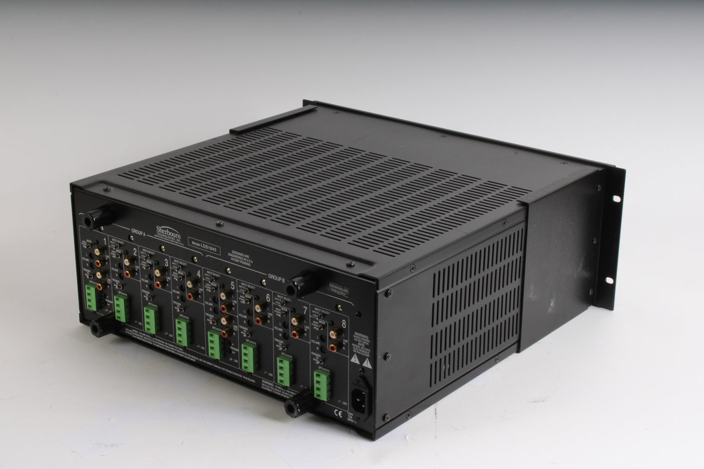 Sherbourn LDS1645 8 Zone / 16 Channel Power Amplifier With Phoenix Con ...