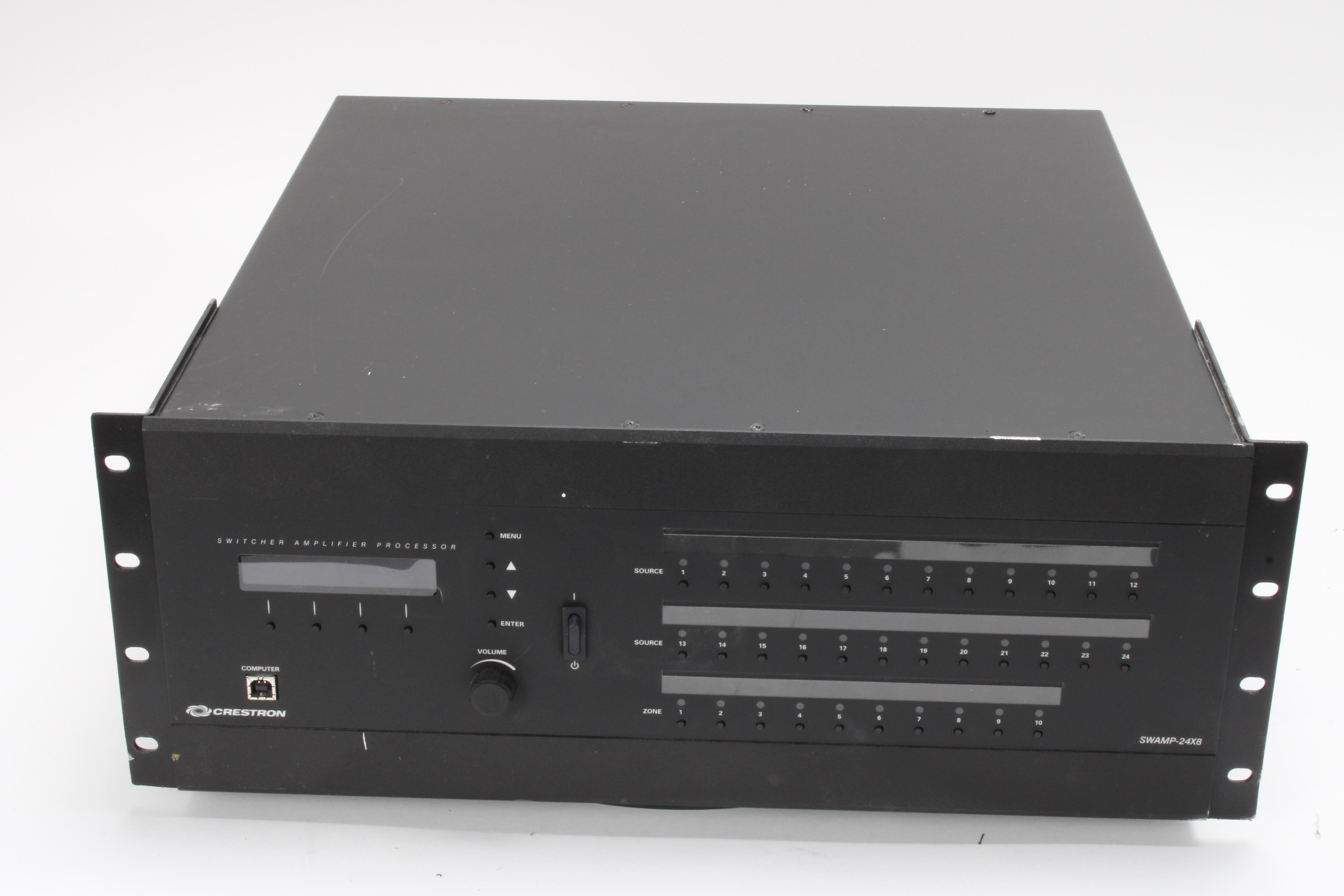 Crestron SWAMP-24X8 Switcher Amplifier Processor With 6x Phoenix Conne ...