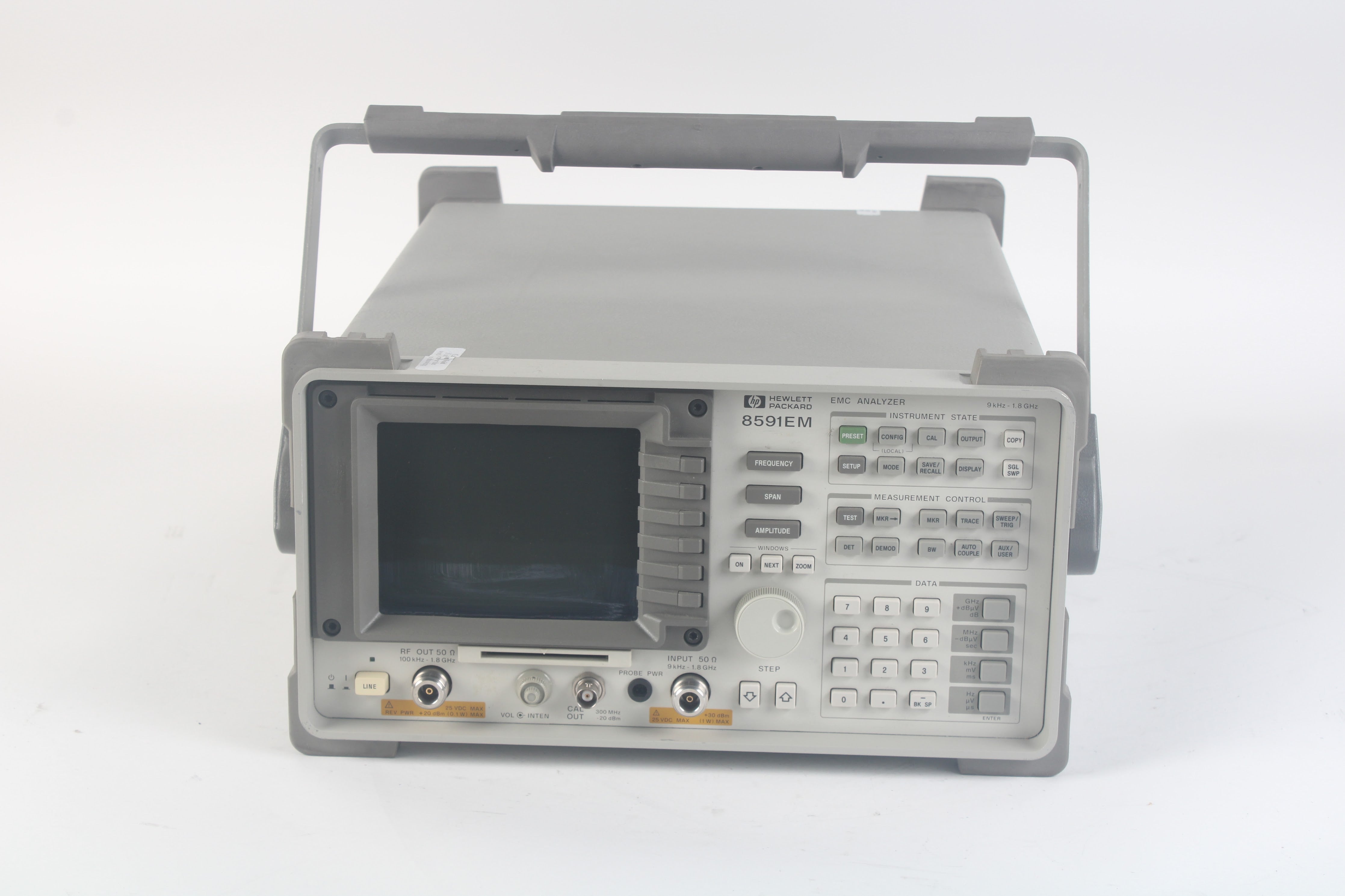 HP 8591E Spectrum Analyzer 9 kHz - 1.8 GHz W/ Tracking Generator 010 ...