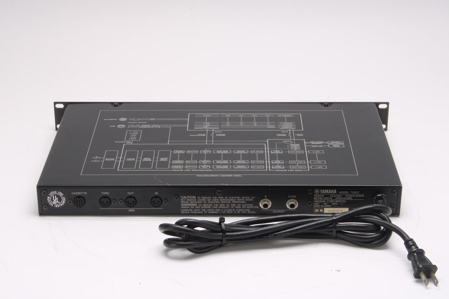 Yamaha TX81Z FM Tone Generator Synthesizer – NTC Tech