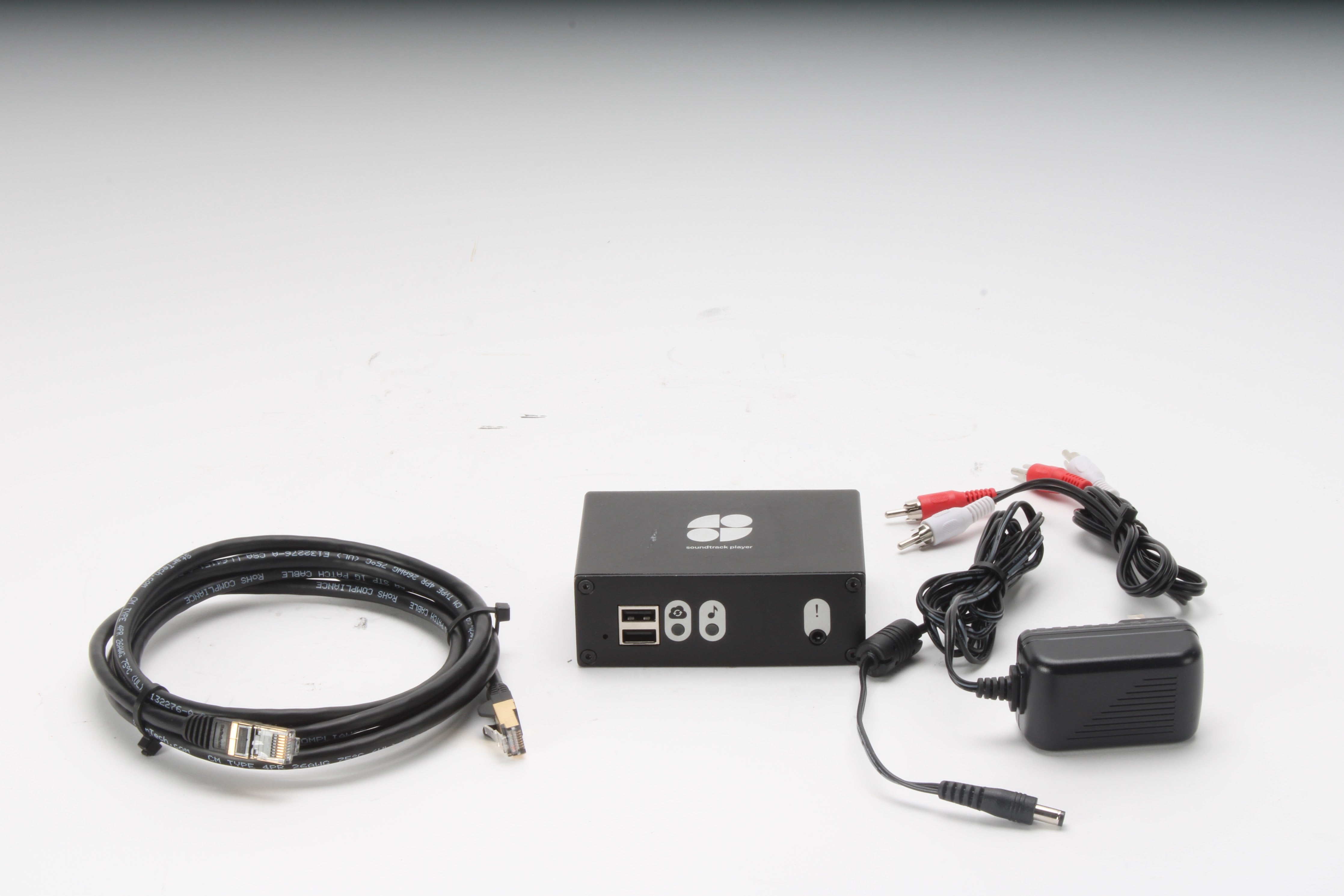 Barix M401 Soundtrack Player With Power Supply, RCA Male-to-Male, Ethe ...