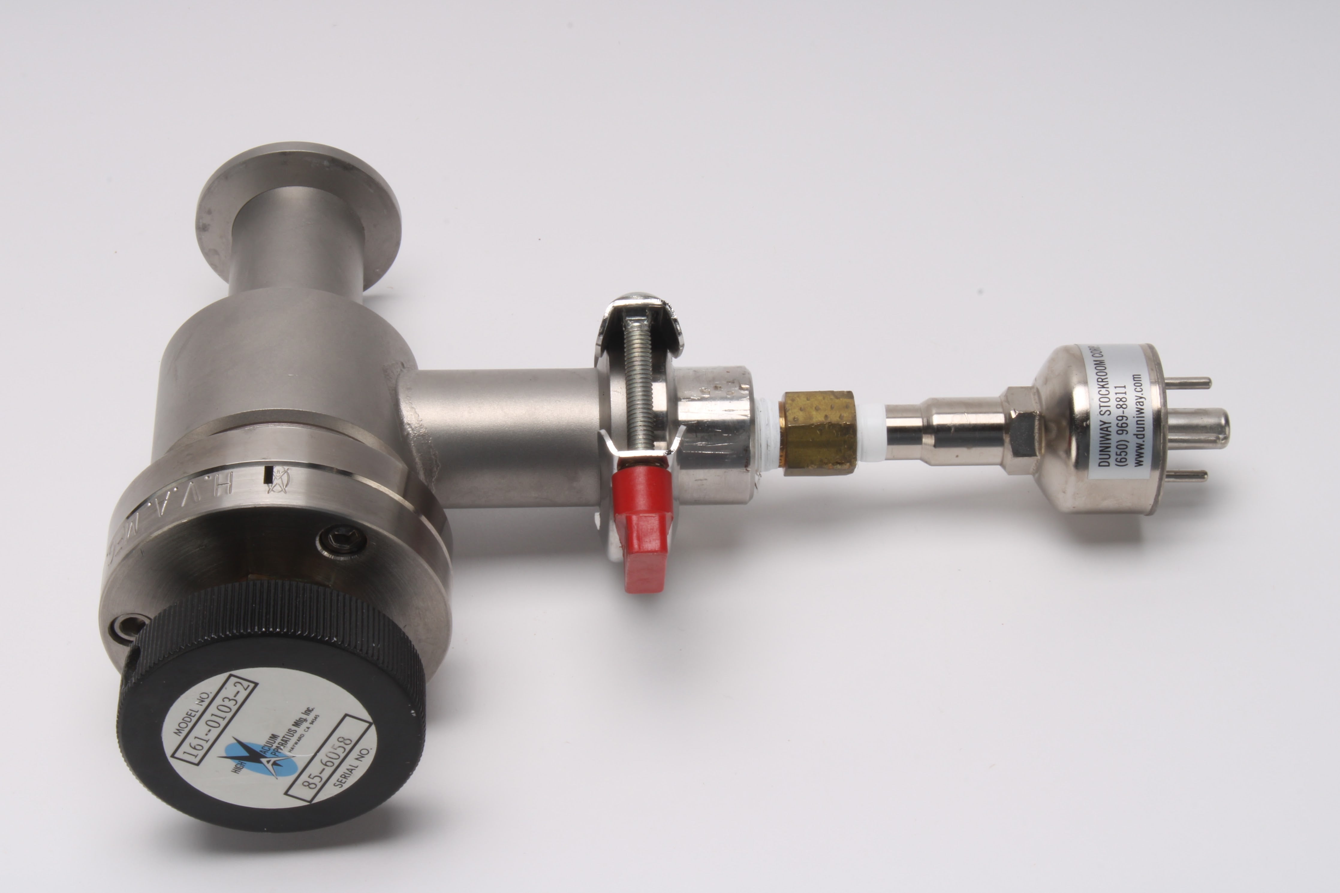 High Vacuum Apparatus Mtg Inc 161-0103-2 Industrial Right Angle Valve ...