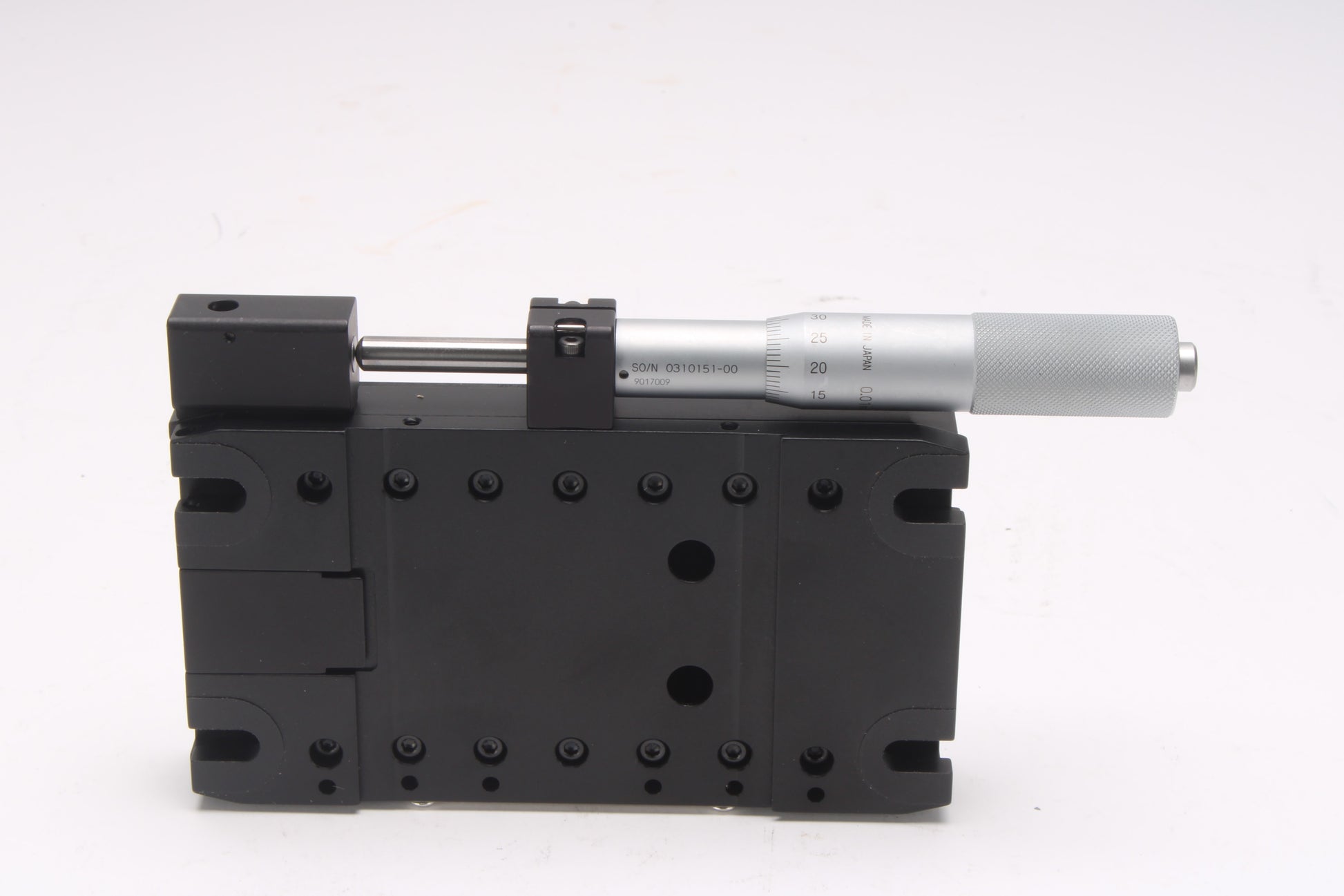 Thorlabs XR50P 50mm Stage w/ Mitutoyo Side-Mounted Micrometer 1/4"-20 ...