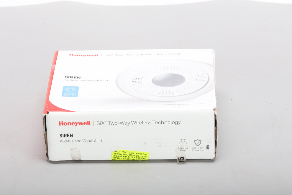 Honeywell SiXSIREN SiX Series 2-Way Wireless Siren With Accessories ...