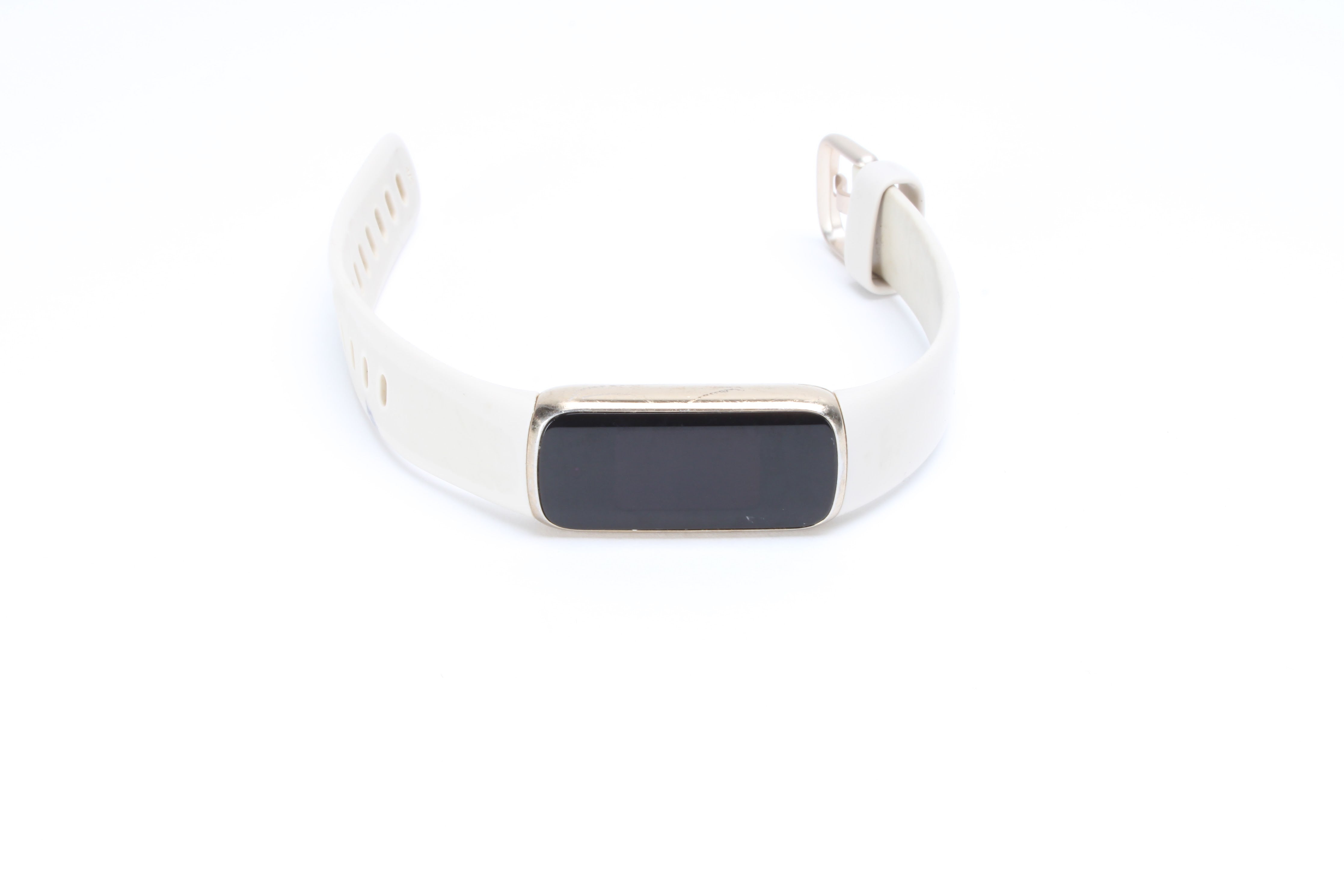 Fitbit FB422 Luxe Fitness and Wellness Tracker With White Wrist Band ...