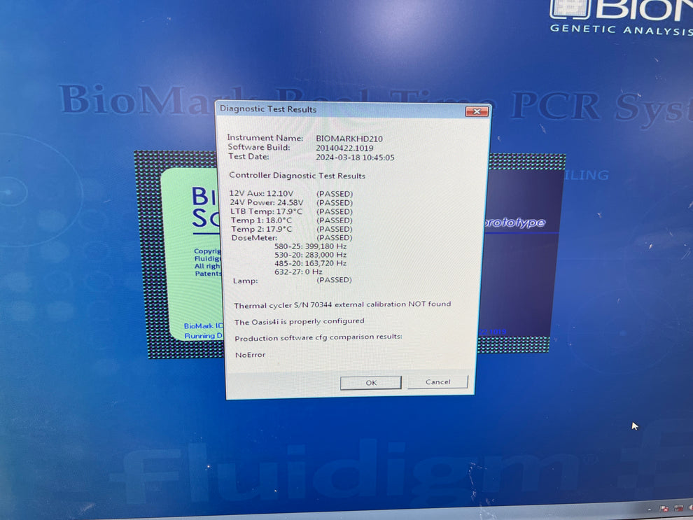 Fluidigm BioMark HD Real-Time PCR w/ Accessories – NTC Tech
