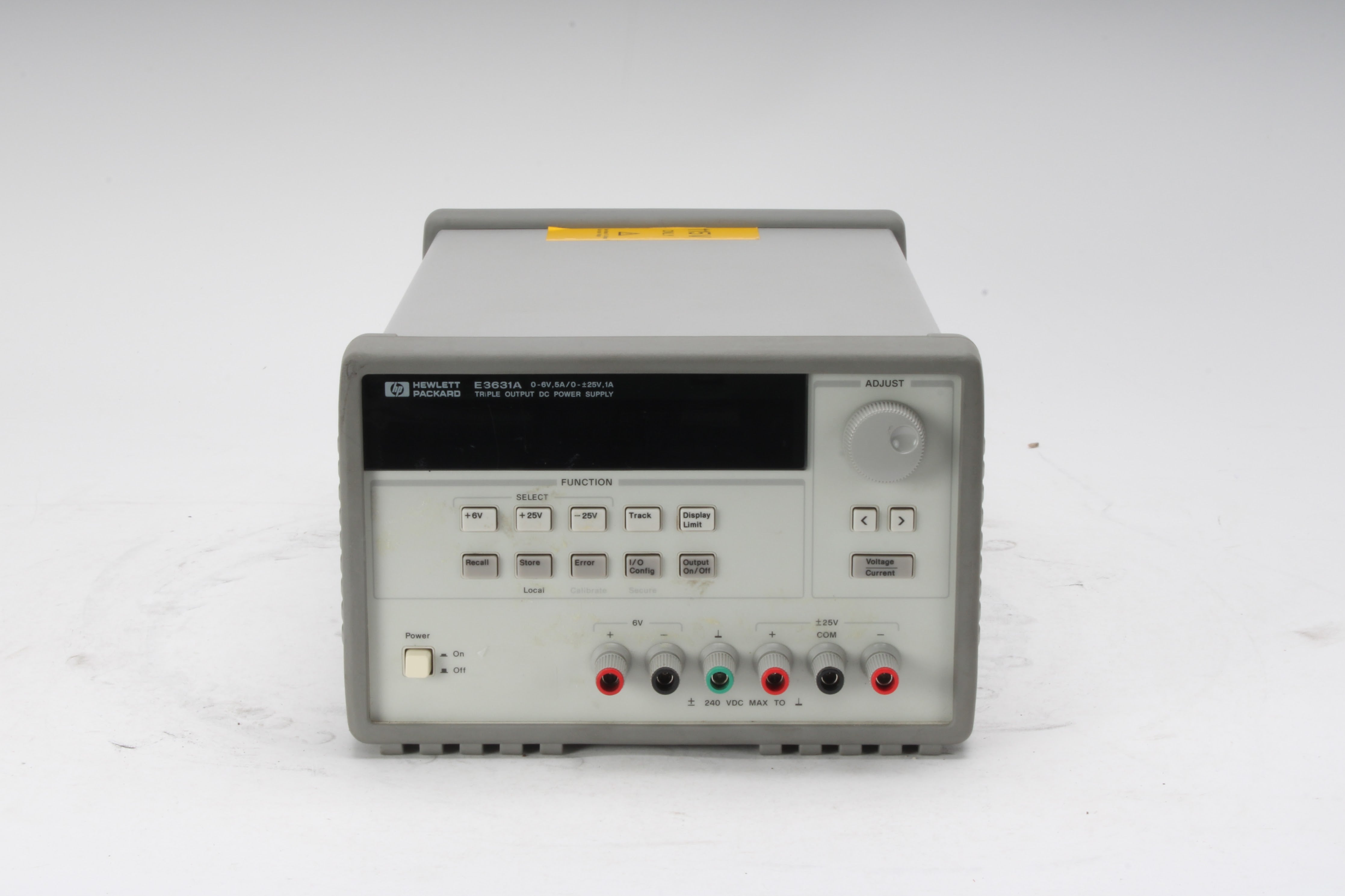 Agilent E3631A Triple Output DC Power Supply With Bumpers – NTC Tech
