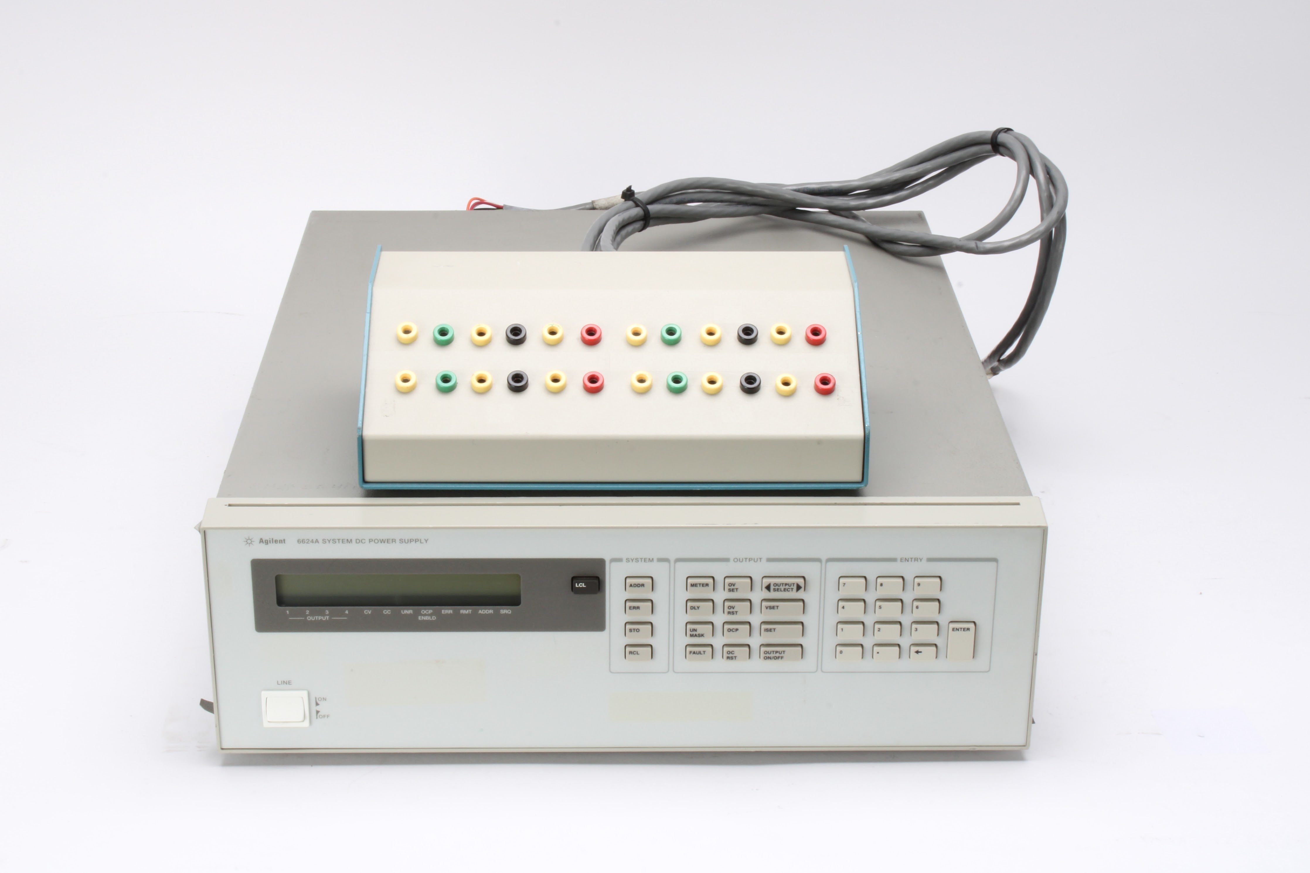 Hewlett Packard HP 6624A Quad System DC Power Supply With Custom Outpu ...