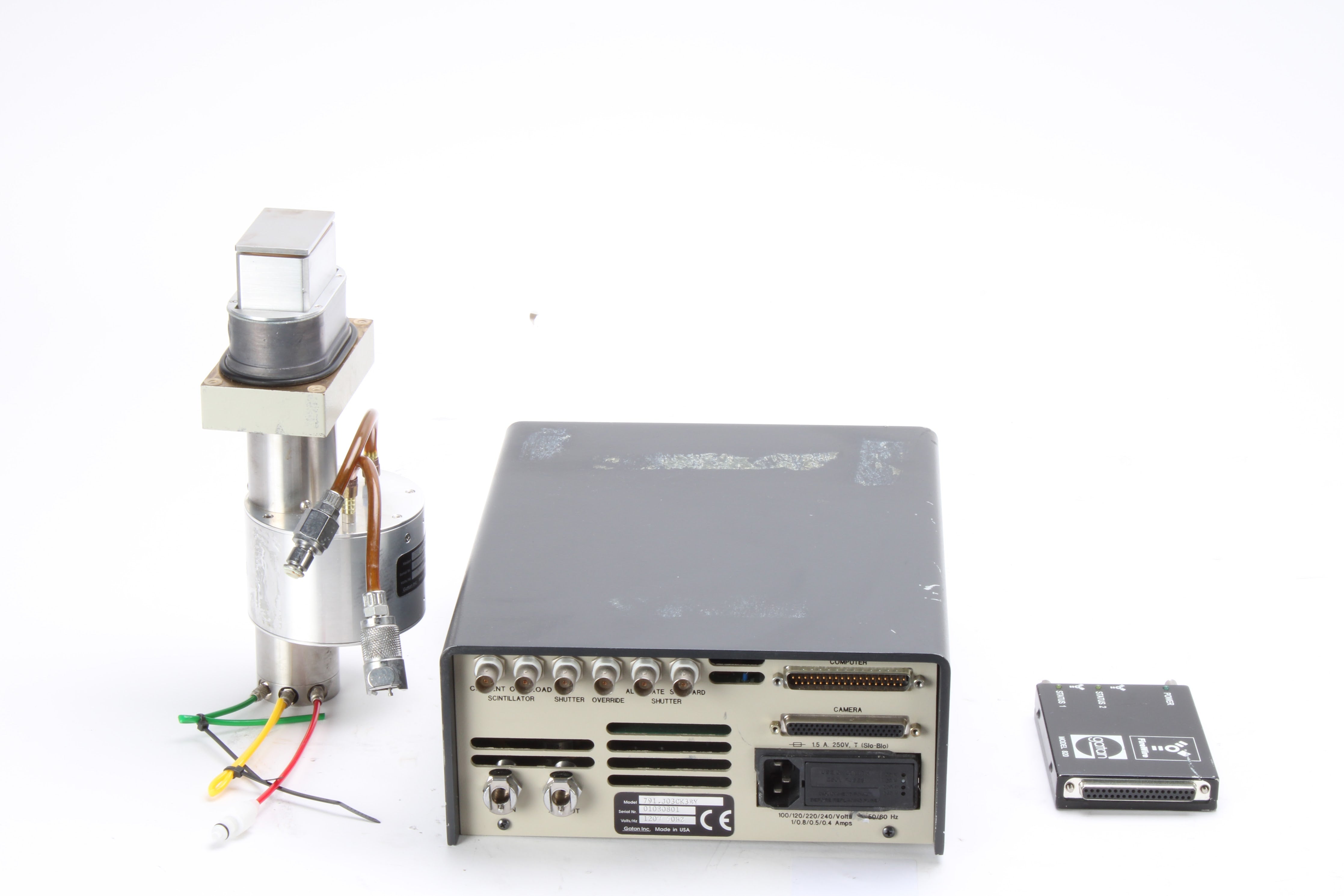 Gatan Model 791 CCD MultiScan Camera W/ Controller, Camera, Firewire A ...