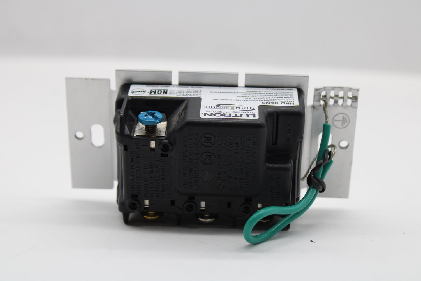 Lutron HRD-8ANS Switch Lighting and Motor Loads / Color White – NTC Tech