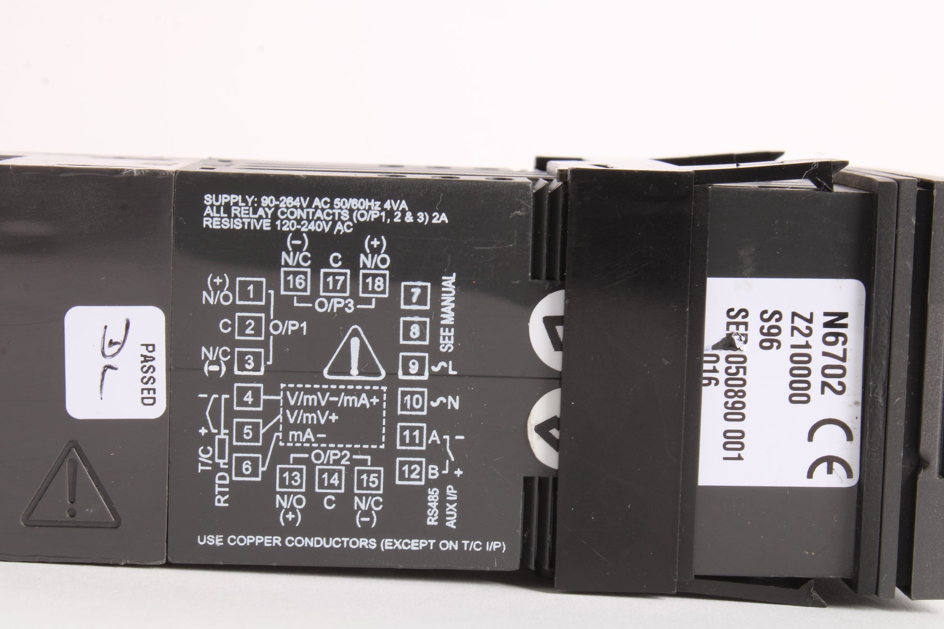 Blue M Temperature Controller N6702 Z210000 S96 - AS IS Parts or Repai ...