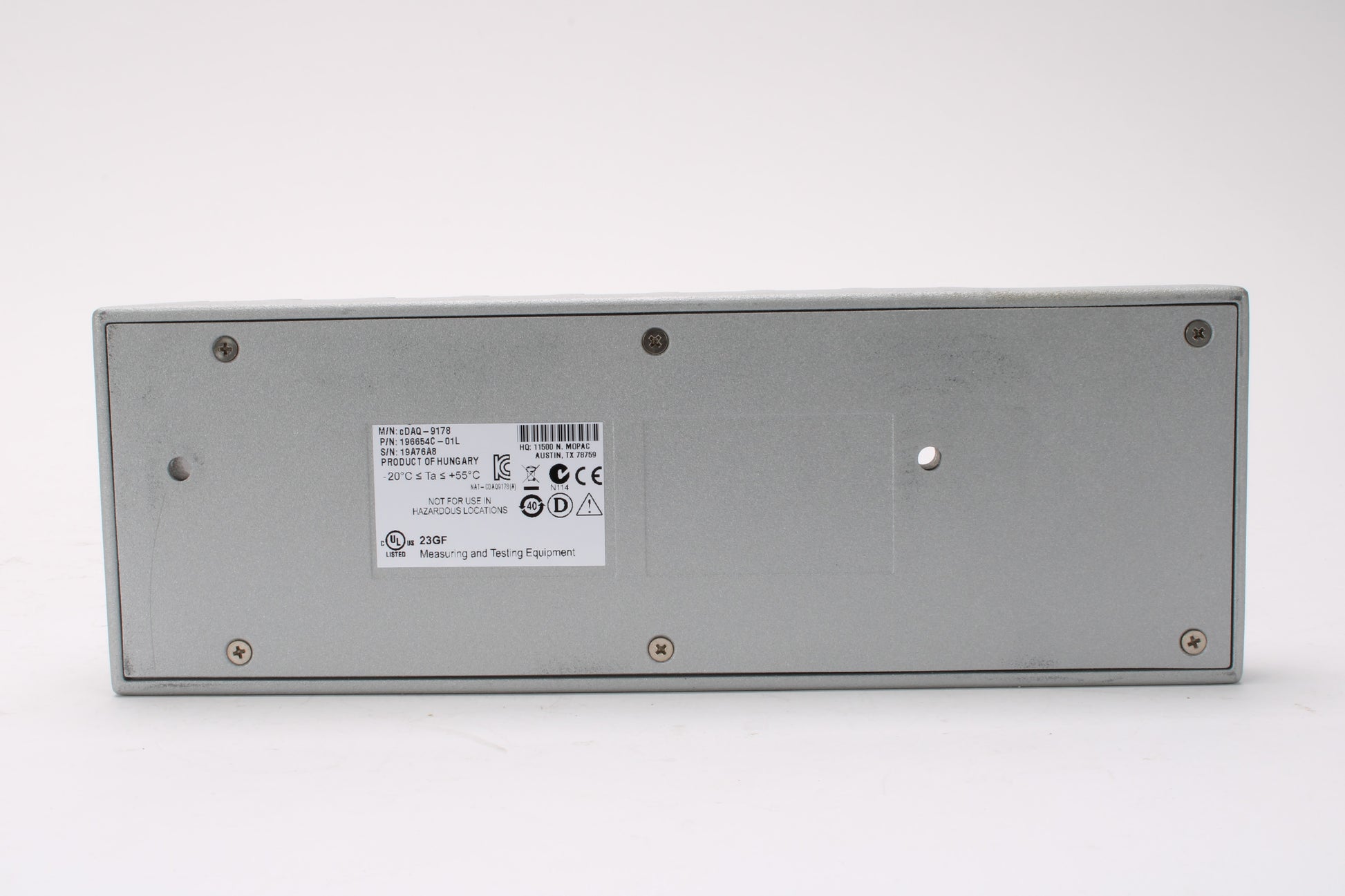 National Instruments NI cDAQ-9178 NI CompactDAQ Chassis - No Power Sup ...