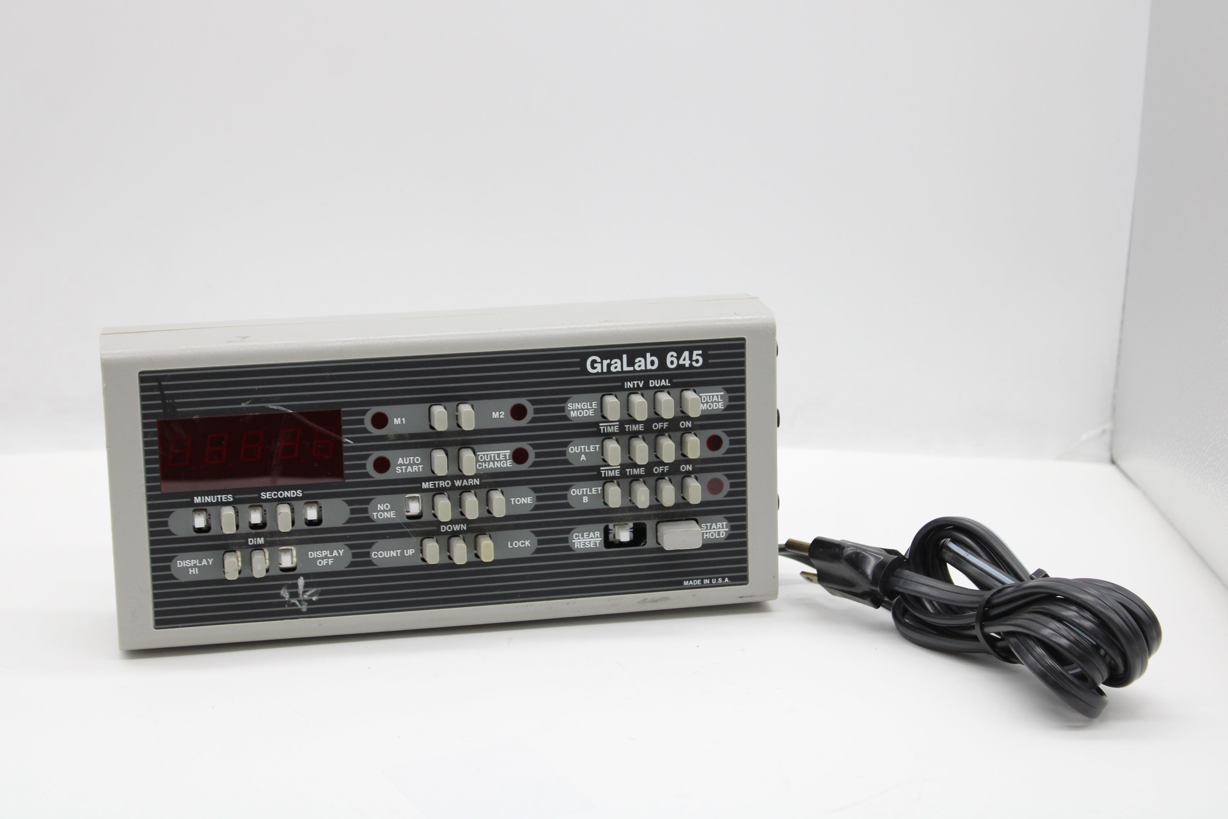 Gralab 645 Darkroom Lab Electronic Timer - Fair Condition – NTC Tech