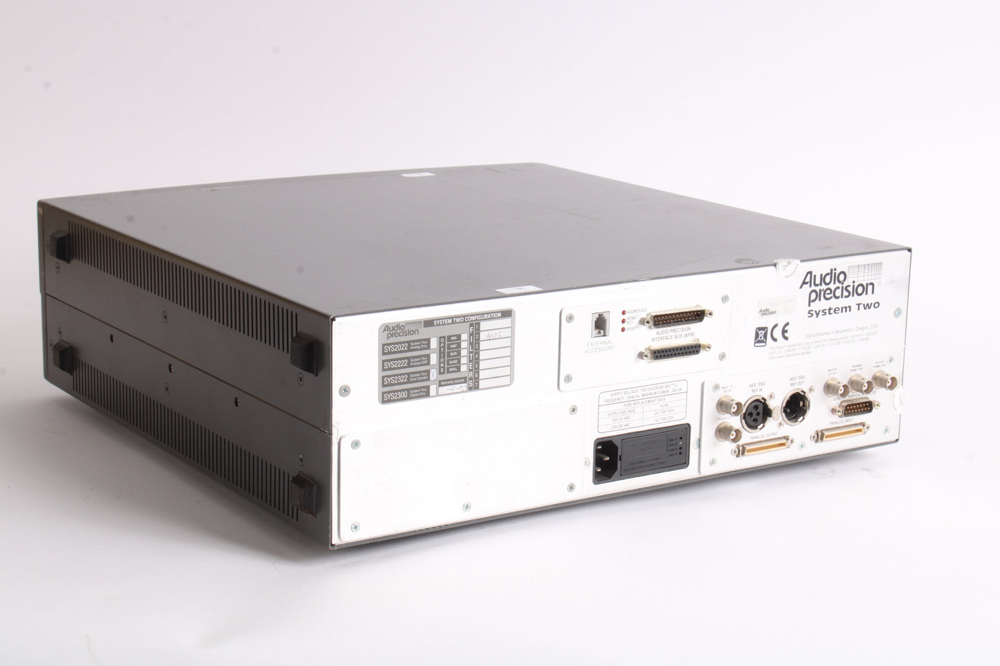 Audio Precision SYS2322 System Two Dual Domain - No Options / Filters – NTC Tech