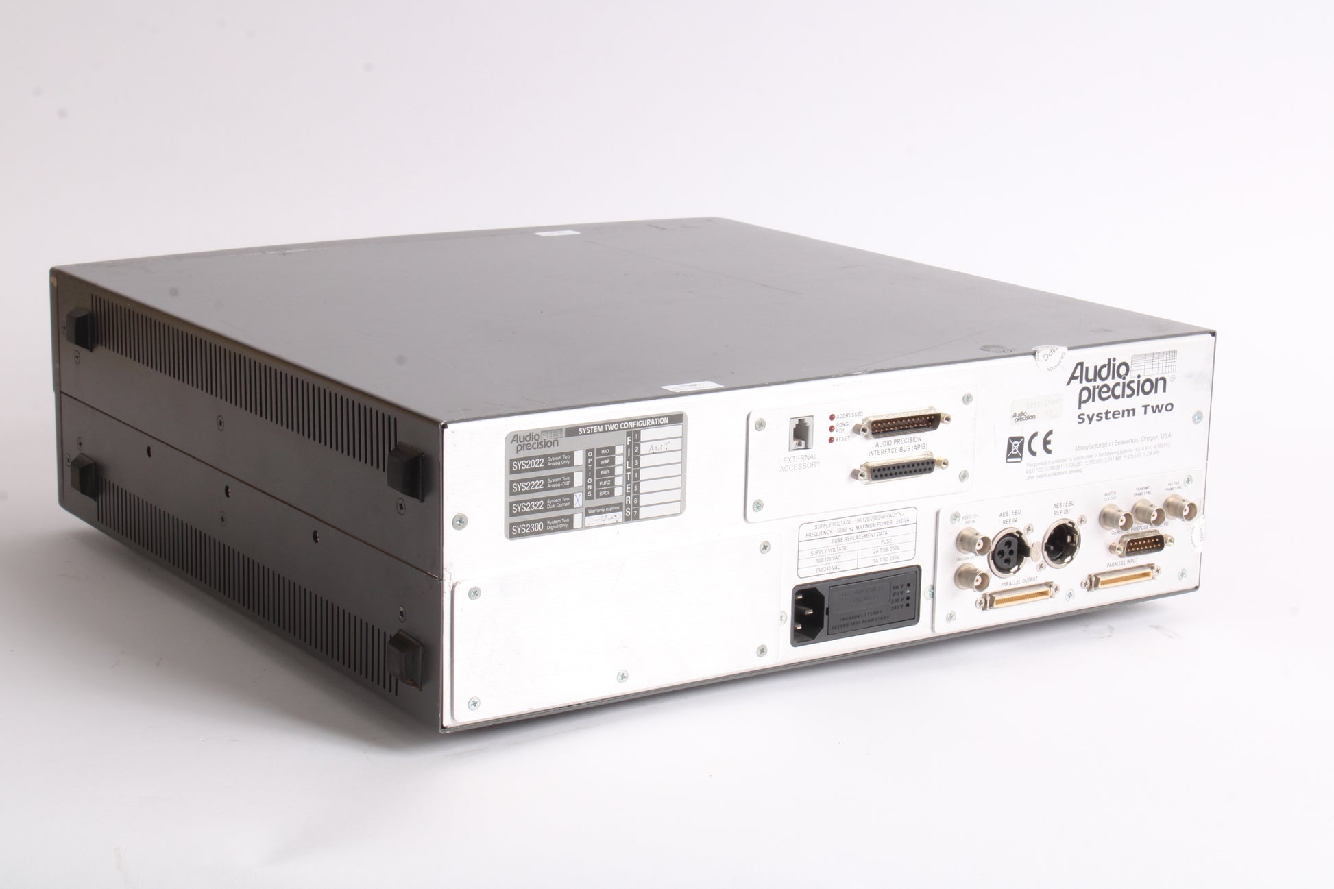Audio Precision SYS2322 System Two Dual Domain - No Options / Filters ...