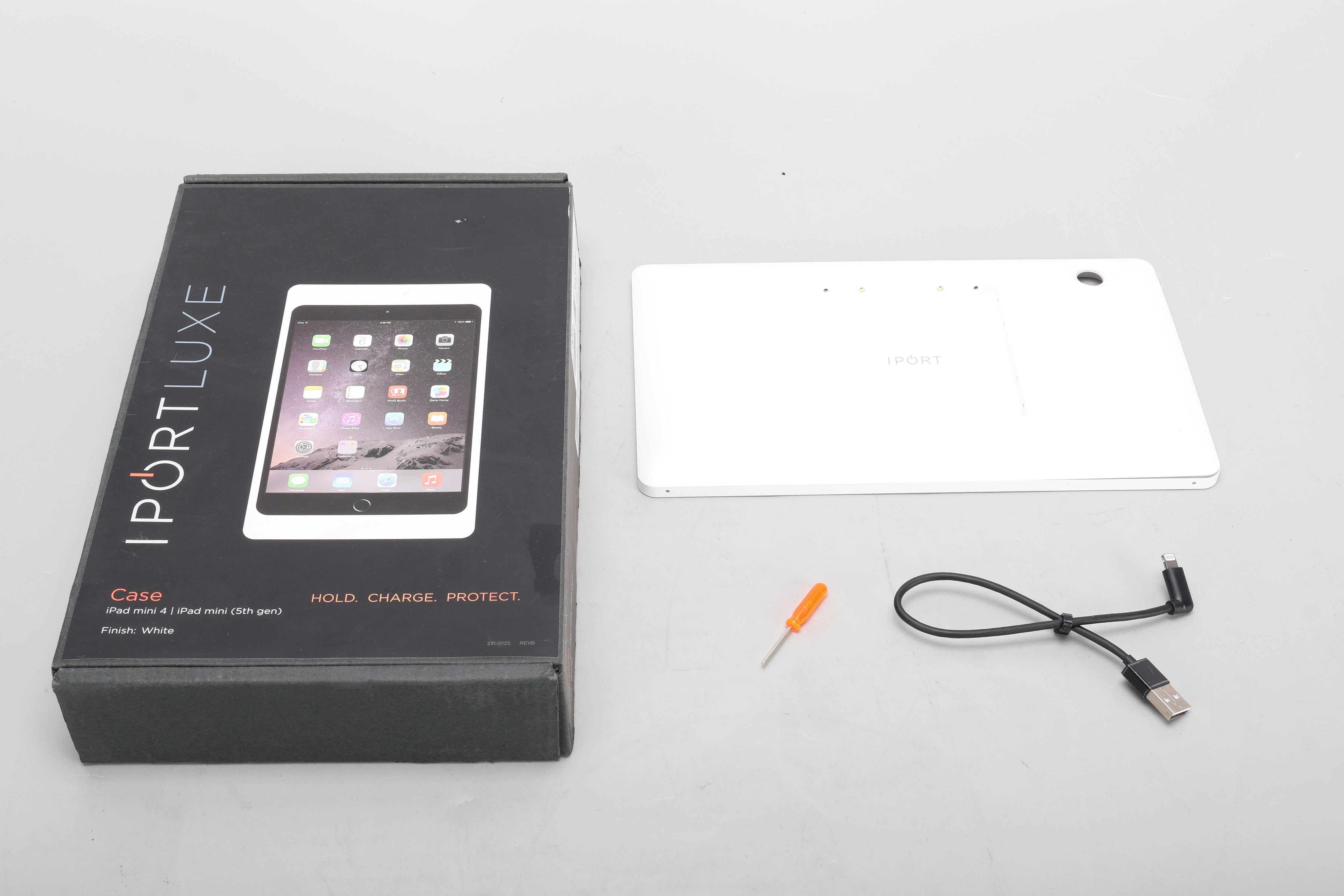 iPort 71011 Charge Case for iPad mini 4 / mini (5th Gen) White With US ...