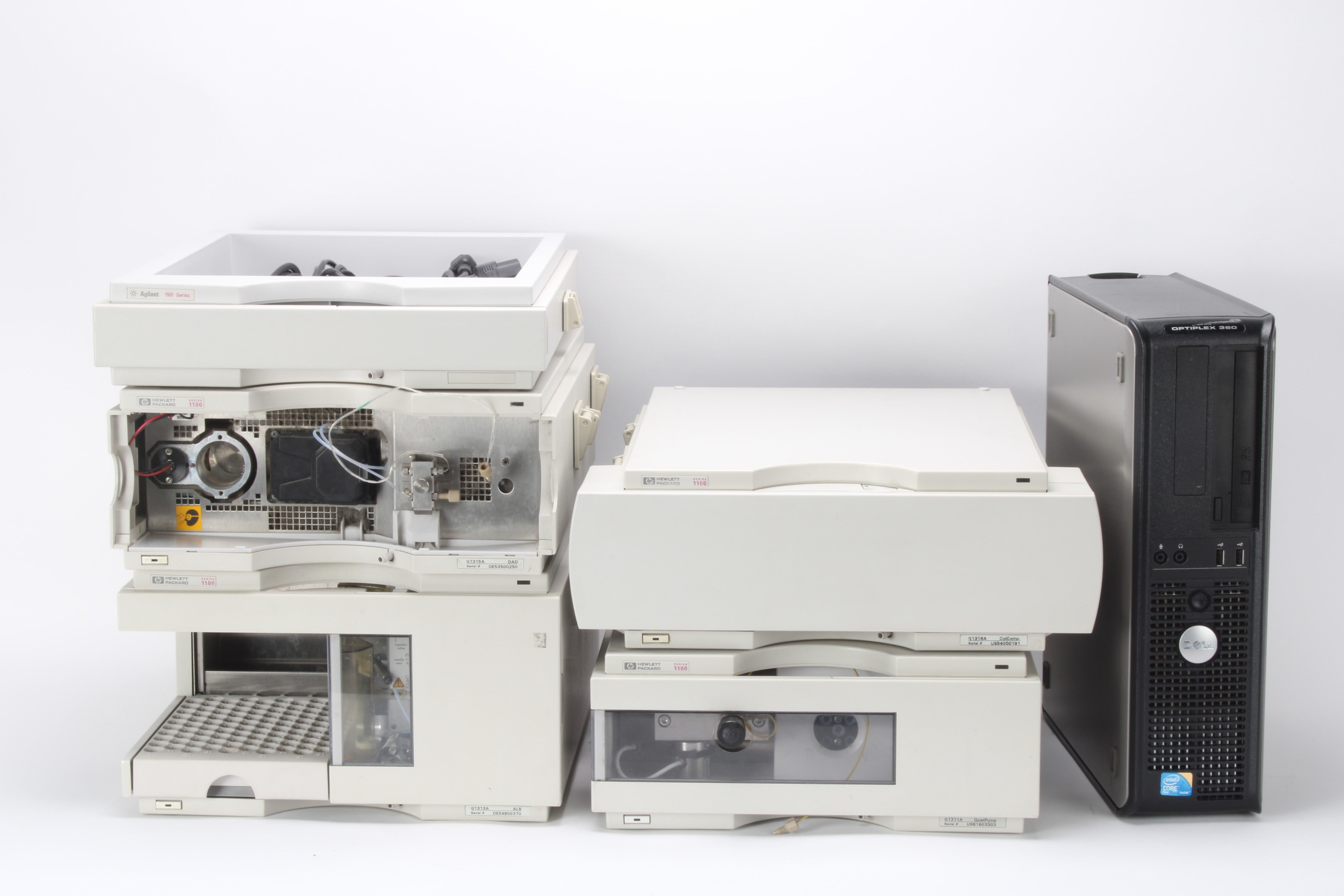 Agilent HP 1100 Series HPLC System W/ G1311A G1316A G1315A G1313A & Ch ...